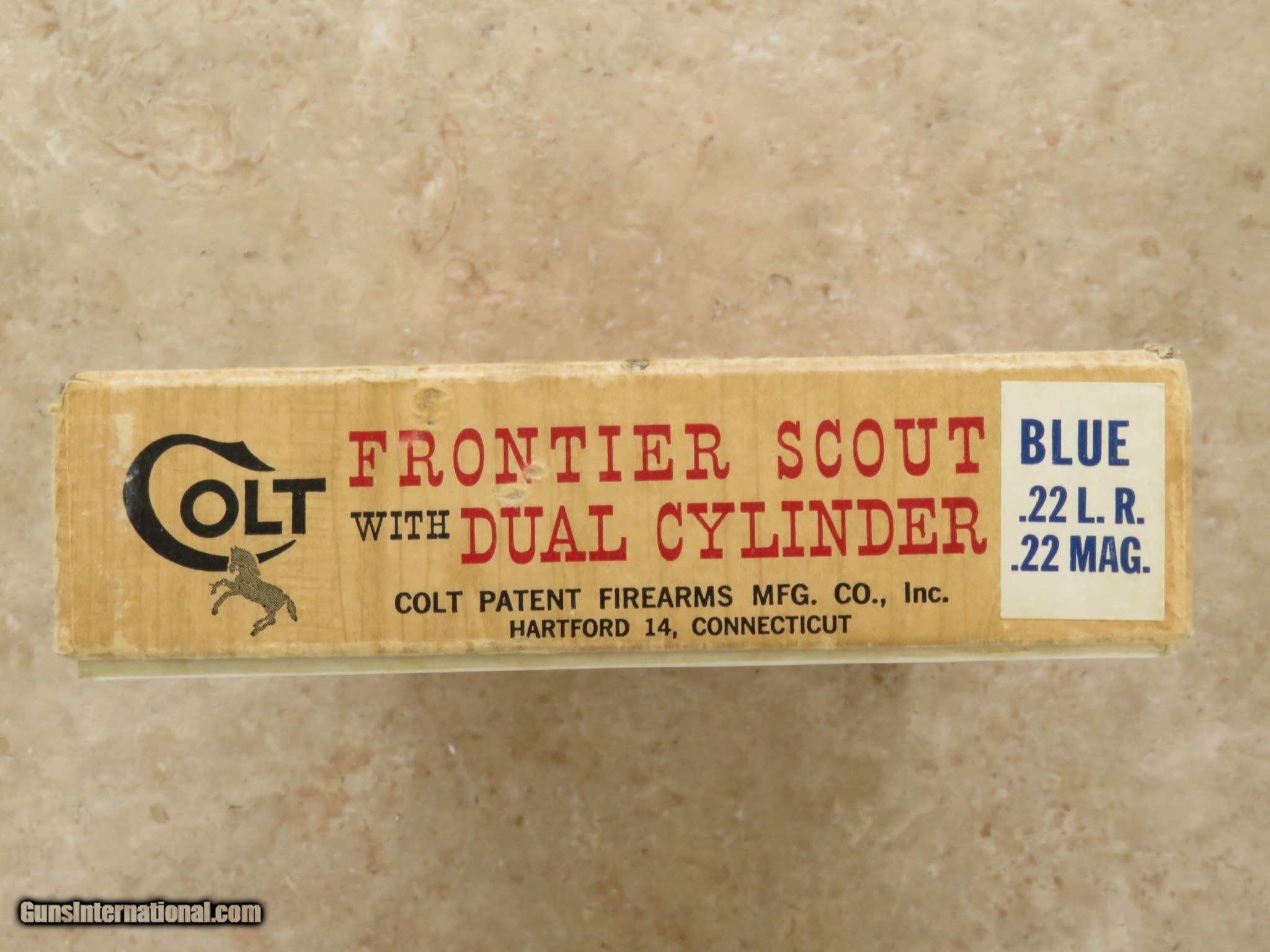 ** SOLD ** Colt Frontier Scout with Dual Cylinders, Cal. .22 LR & .22 ...