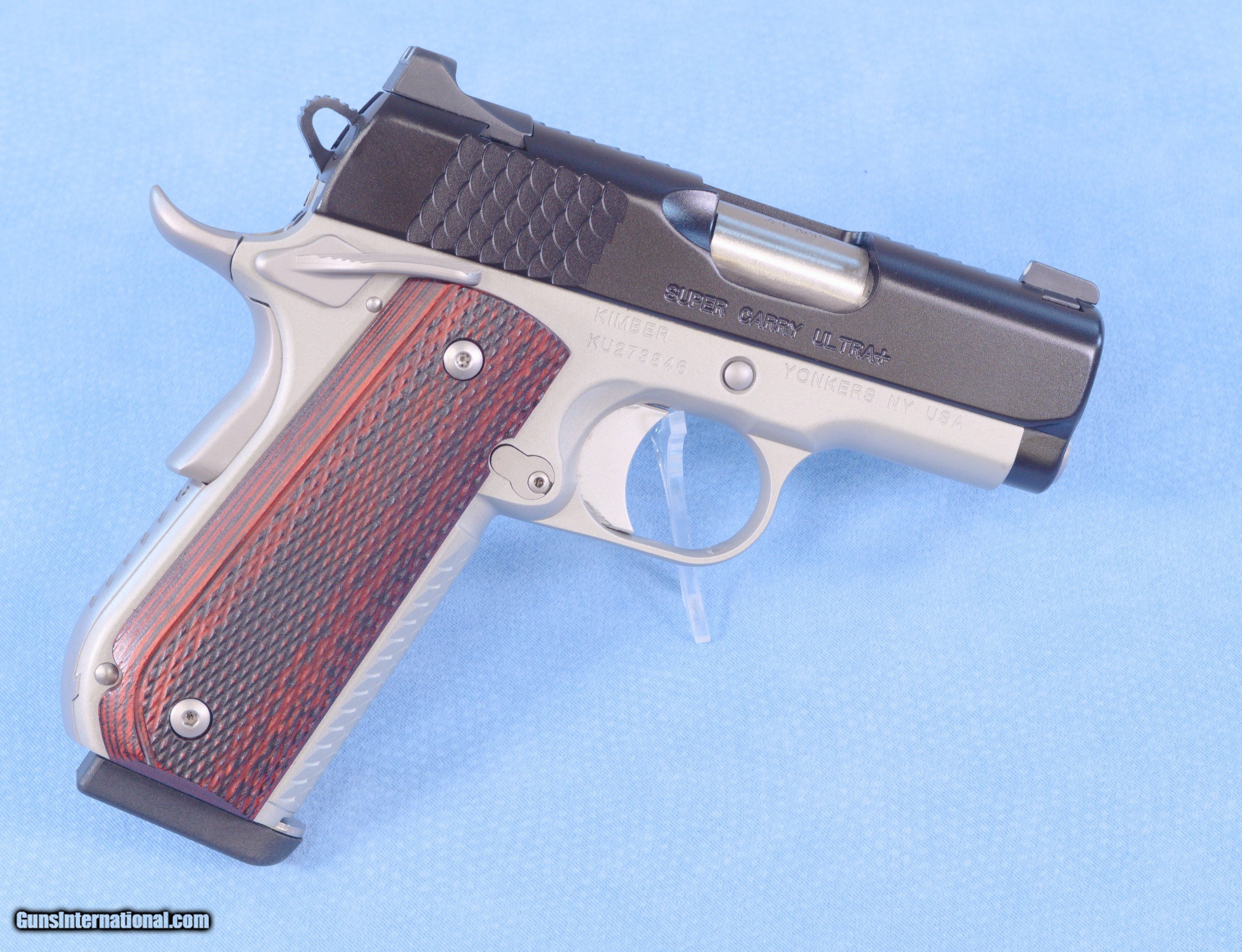 ***SOLD***Kimber Custom Shop Super Carry Ultra + 1911 Pistol in .45 ...