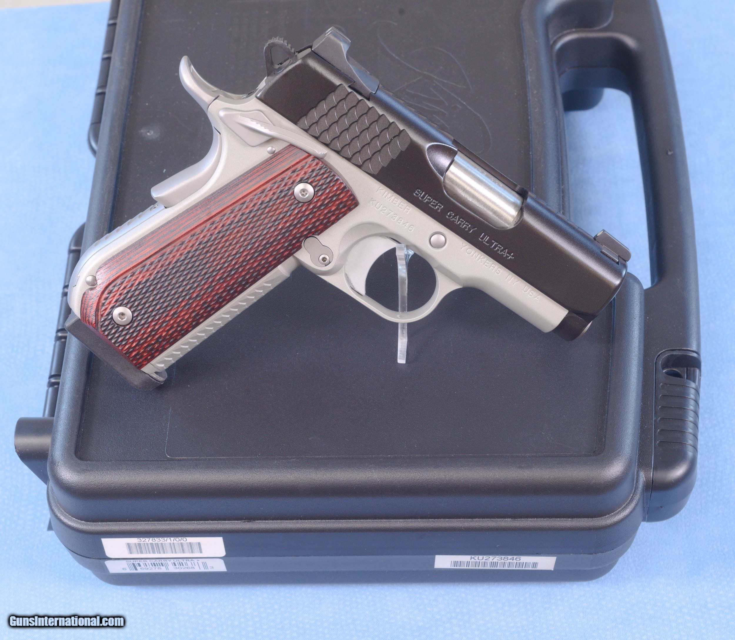 ***SOLD***Kimber Custom Shop Super Carry Ultra + 1911 Pistol in .45 ...