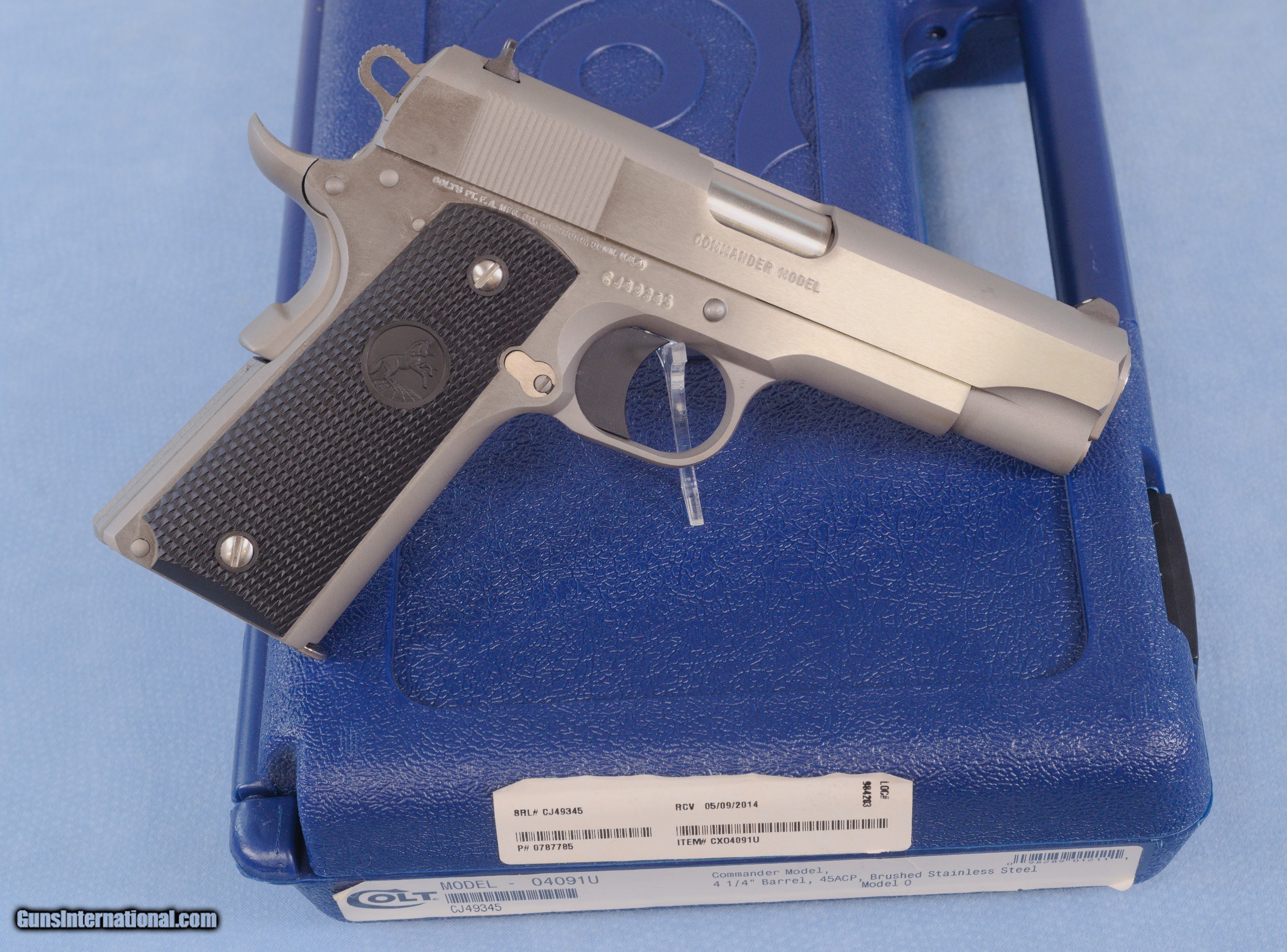 ** SOLD ** Colt Commander 1911 Pistol Chambered in .45 Auto Cal ...