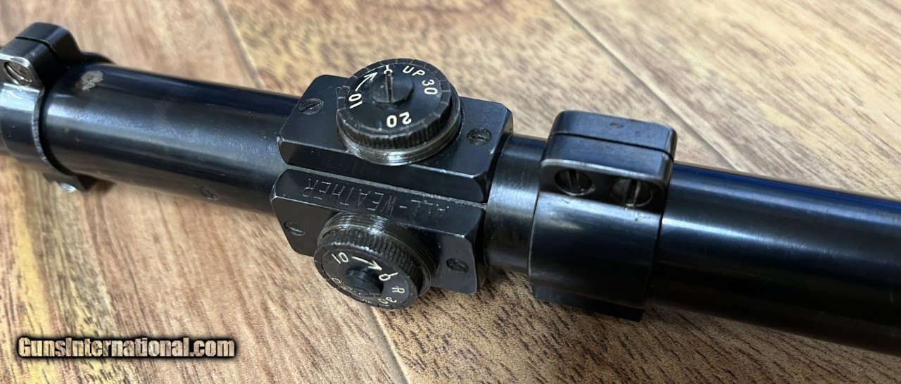 **SOLD** Lyman Alaskan 2 1/2x Vintage Hunting Scope **With Box and Caps ...