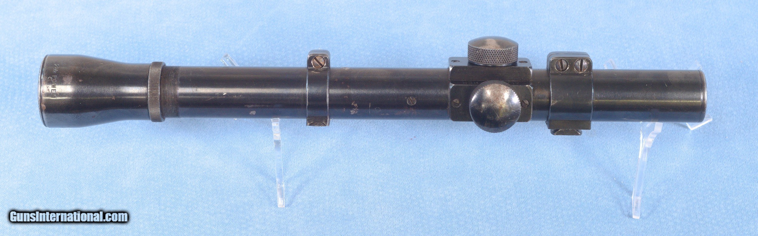 **SOLD** Lyman Alaskan 2 1/2x Vintage Hunting Scope **With Box and Caps ...
