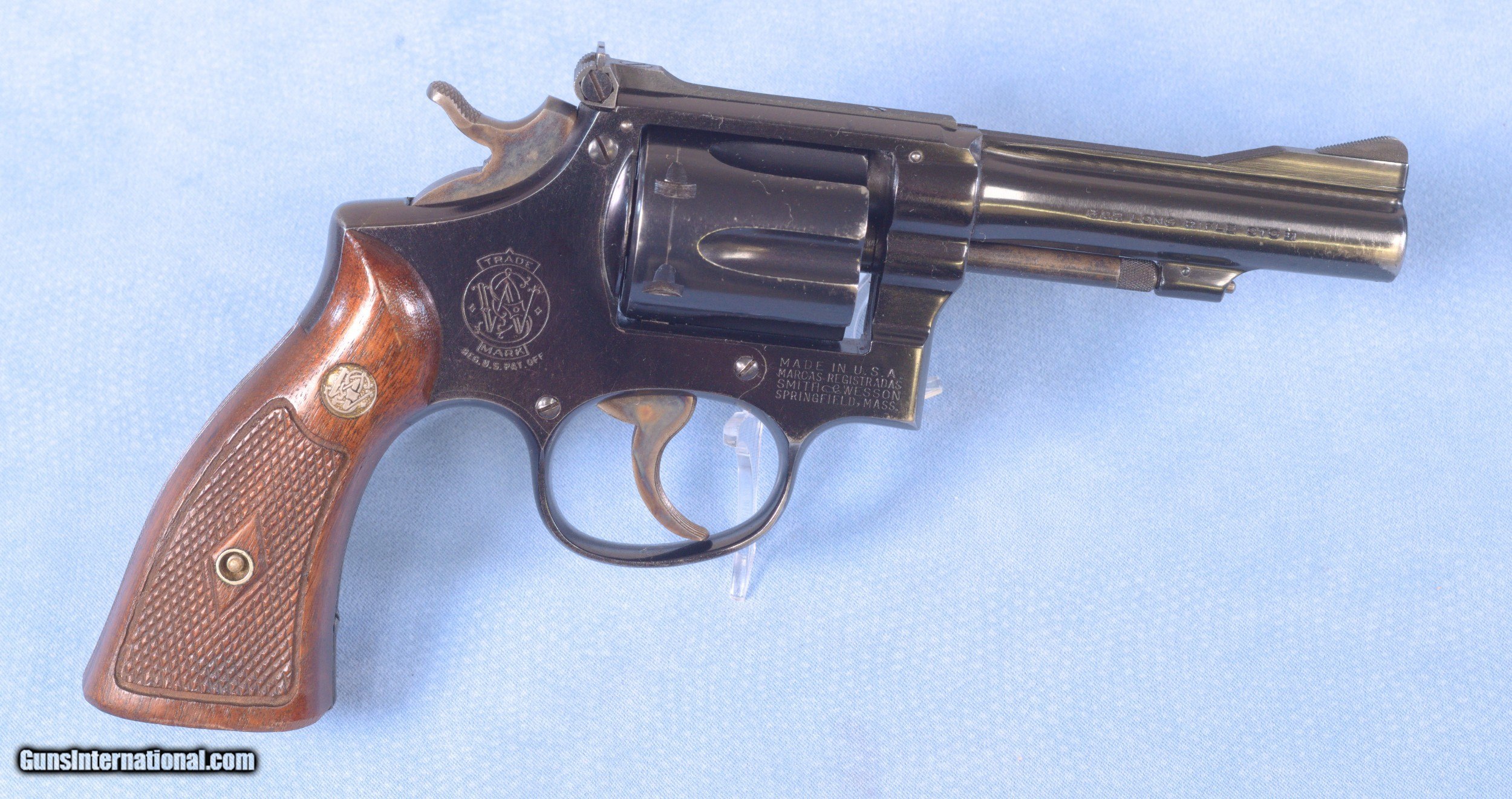 **SOLD** Smith & Wesson K-22 Combat Masterpiece Pre Model 18 Revolver ...