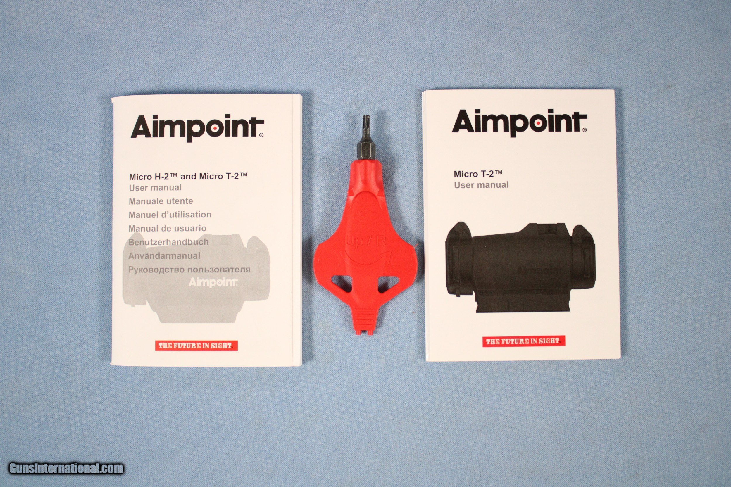 LNIB Aimpoint T-2 Micro Red Dot with 2 MOA dot & Factory Box, Paperwork ...