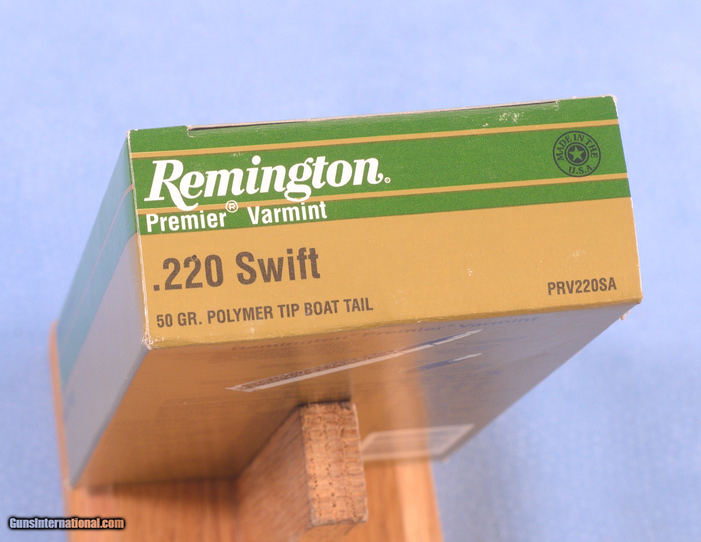Remington 220 Swift 50 gr V-Max Polymer Tip Boat Tail Ammunition **Case ...