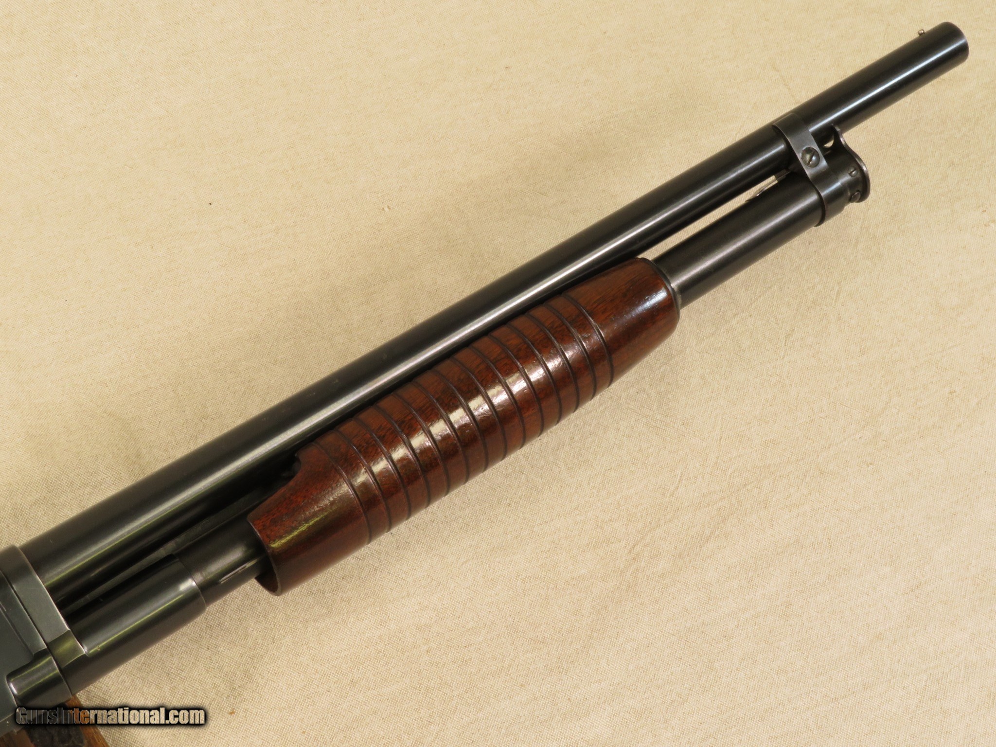 ** SOLD ** 1962 Winchester Model 12 U.S. Law Enforcement 12 Ga. Riot ...