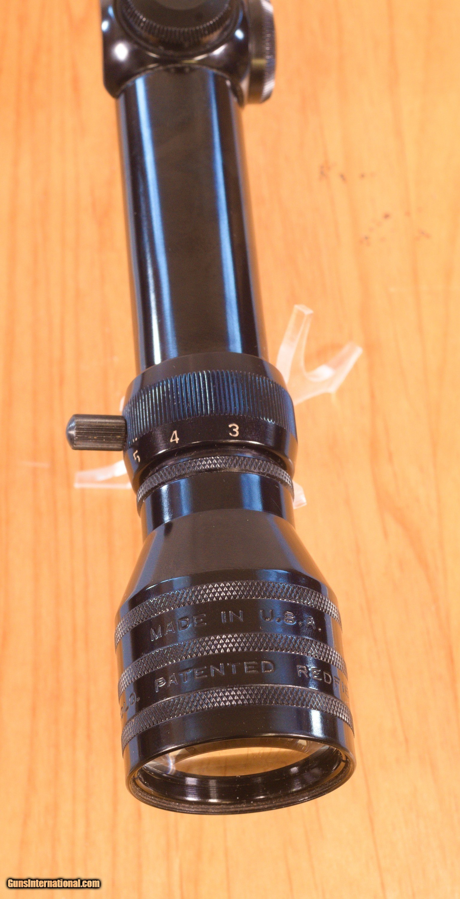 Sold Redfield Accu Range 3 9x Vintage Scope Range Finding