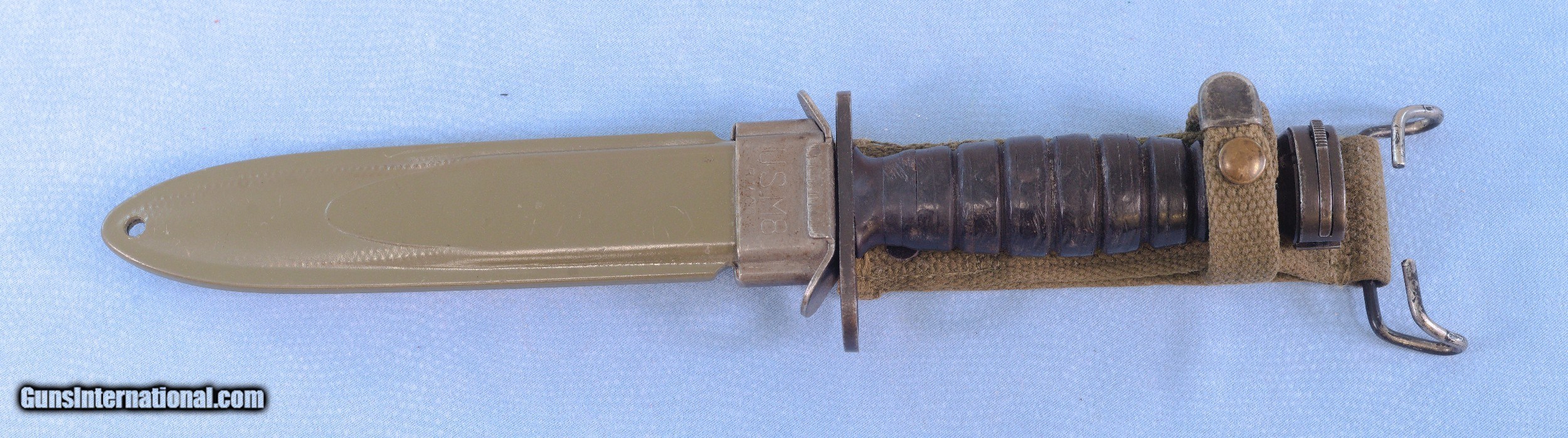 Camillus WW2 US M4 Bayonet with M8 B.M. Co Scabbard **All Original WW2 ...