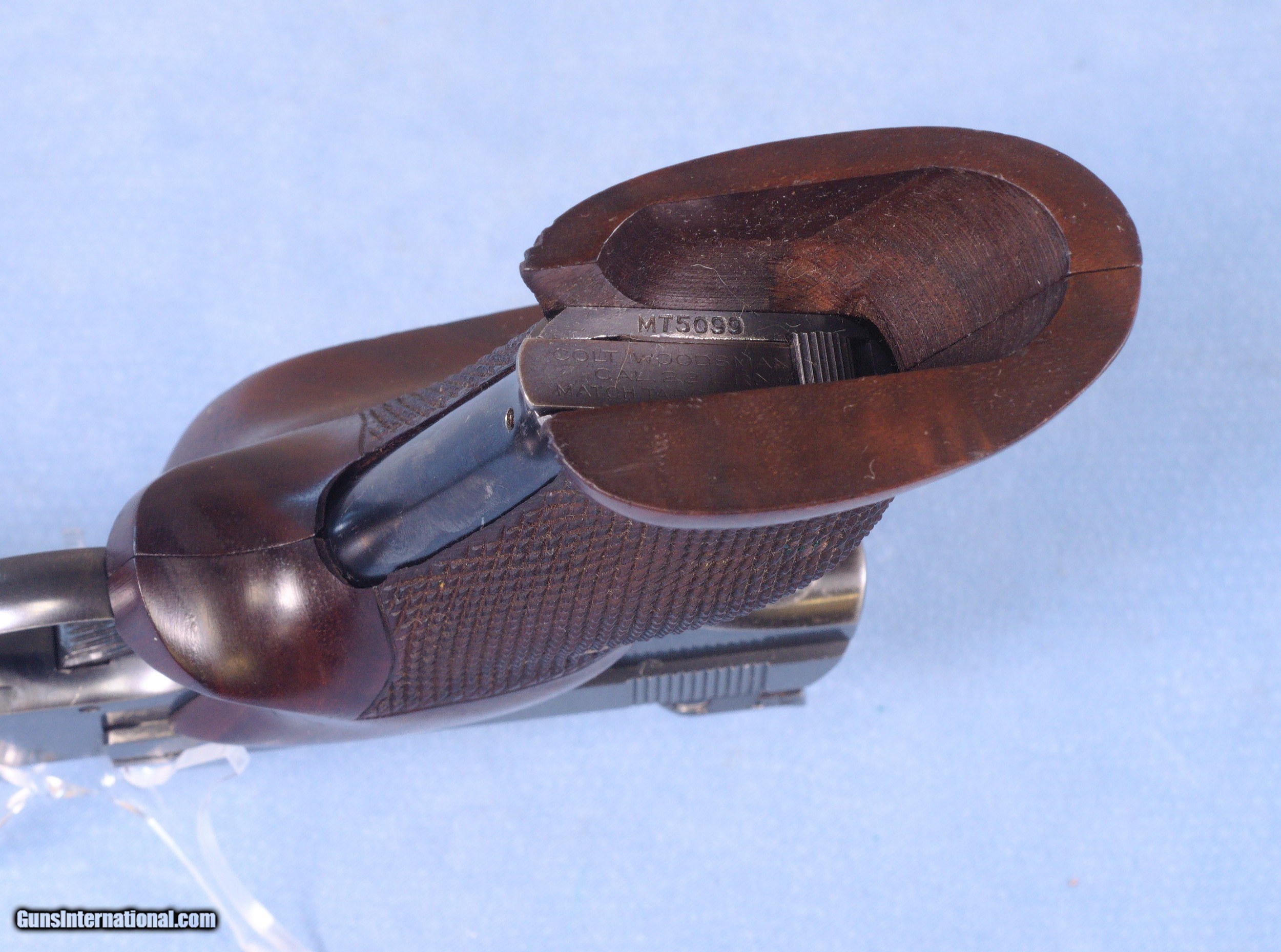 ** SOLD ** Colt Woodsman Bullseye Match Target Semi Auto Pistol in .22 ...