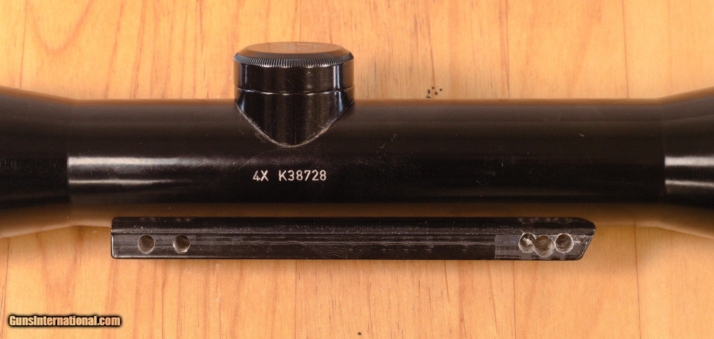 ** SOLD ** GECO 4X / Schmidt & Bender German Rifle Scope **European ...