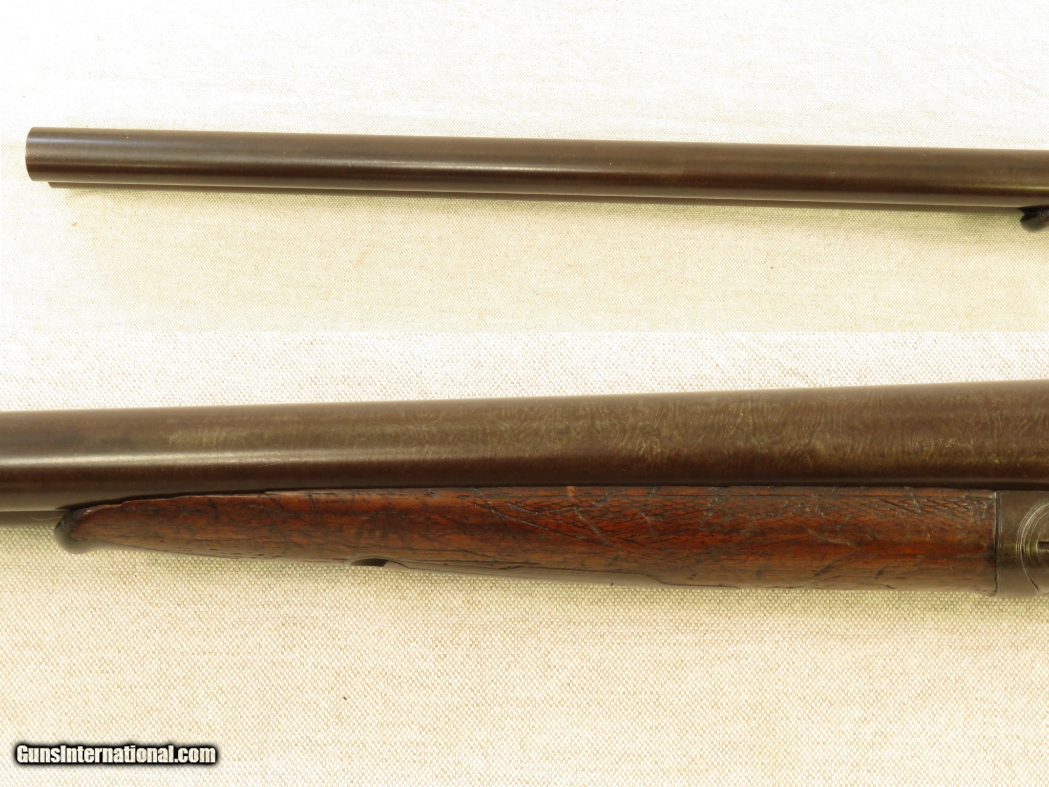 ** SOLD ** Colt Model 1878 Hammer Double Barrel Shotgun, 12 Gauge, 1885 ...