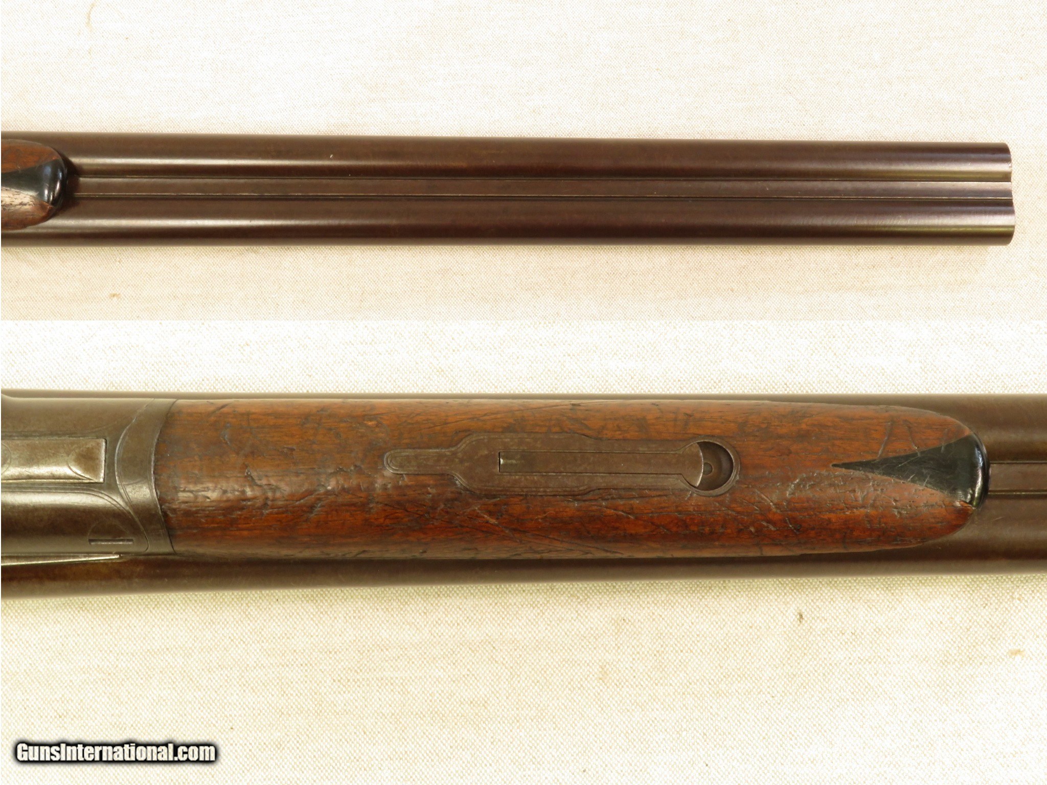 ** SOLD ** Colt Model 1878 Hammer Double Barrel Shotgun, 12 Gauge, 1885 ...