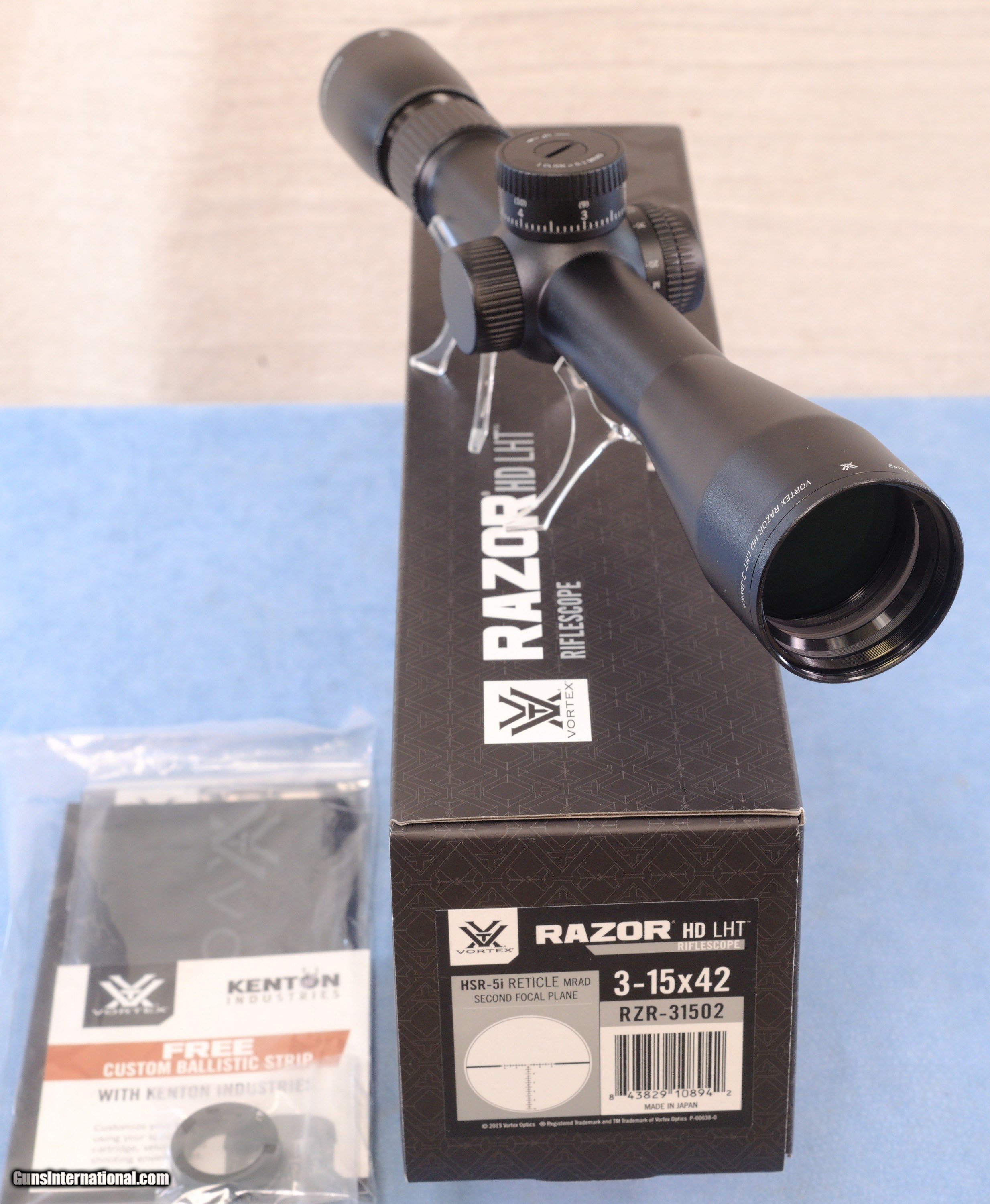 **SOLD** Vortex Razor HD LHT 3-15x42 Rifle Scope **Never Mounted ...