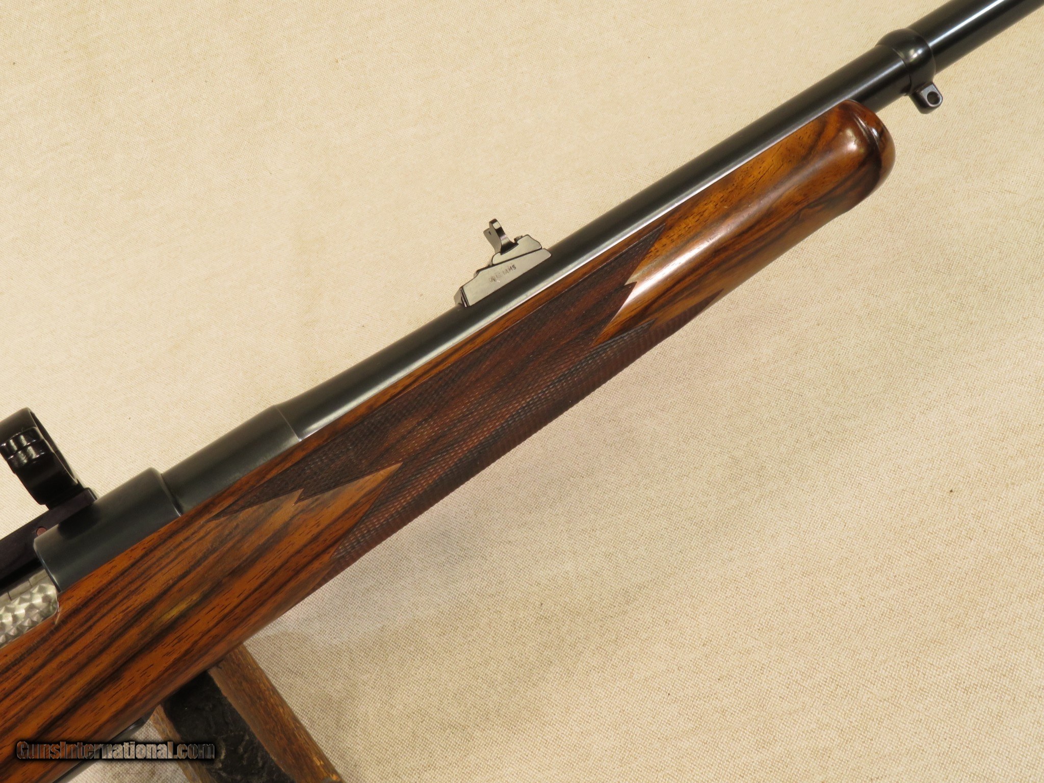 Vintage Paul Jaeger Deluxe Custom 98 Mauser Sporter chambered in .375 H ...