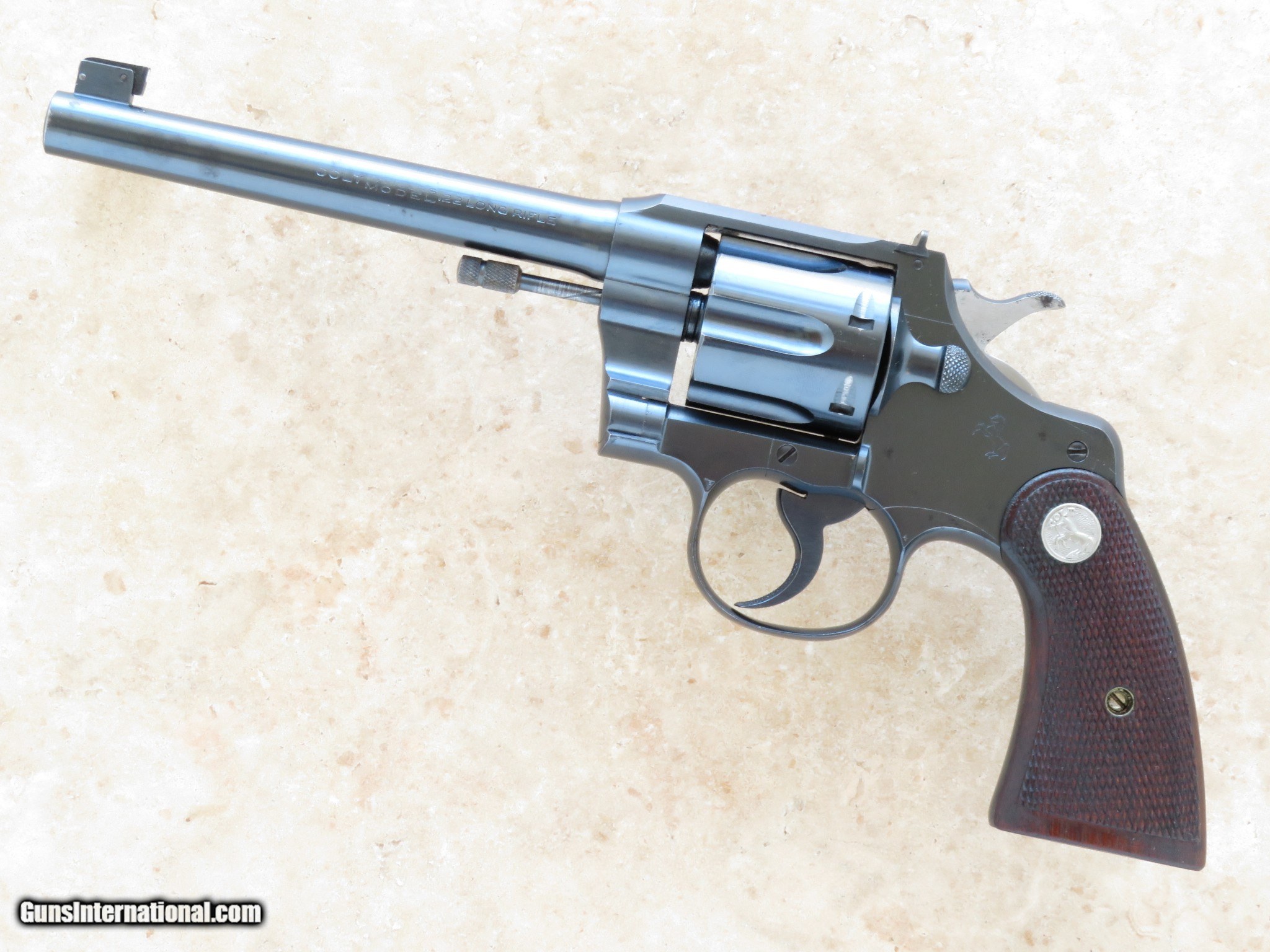 **sold** Colt Officer's Model Target, Cal. .22LR, 1936 Vintage, 6 Inch ...