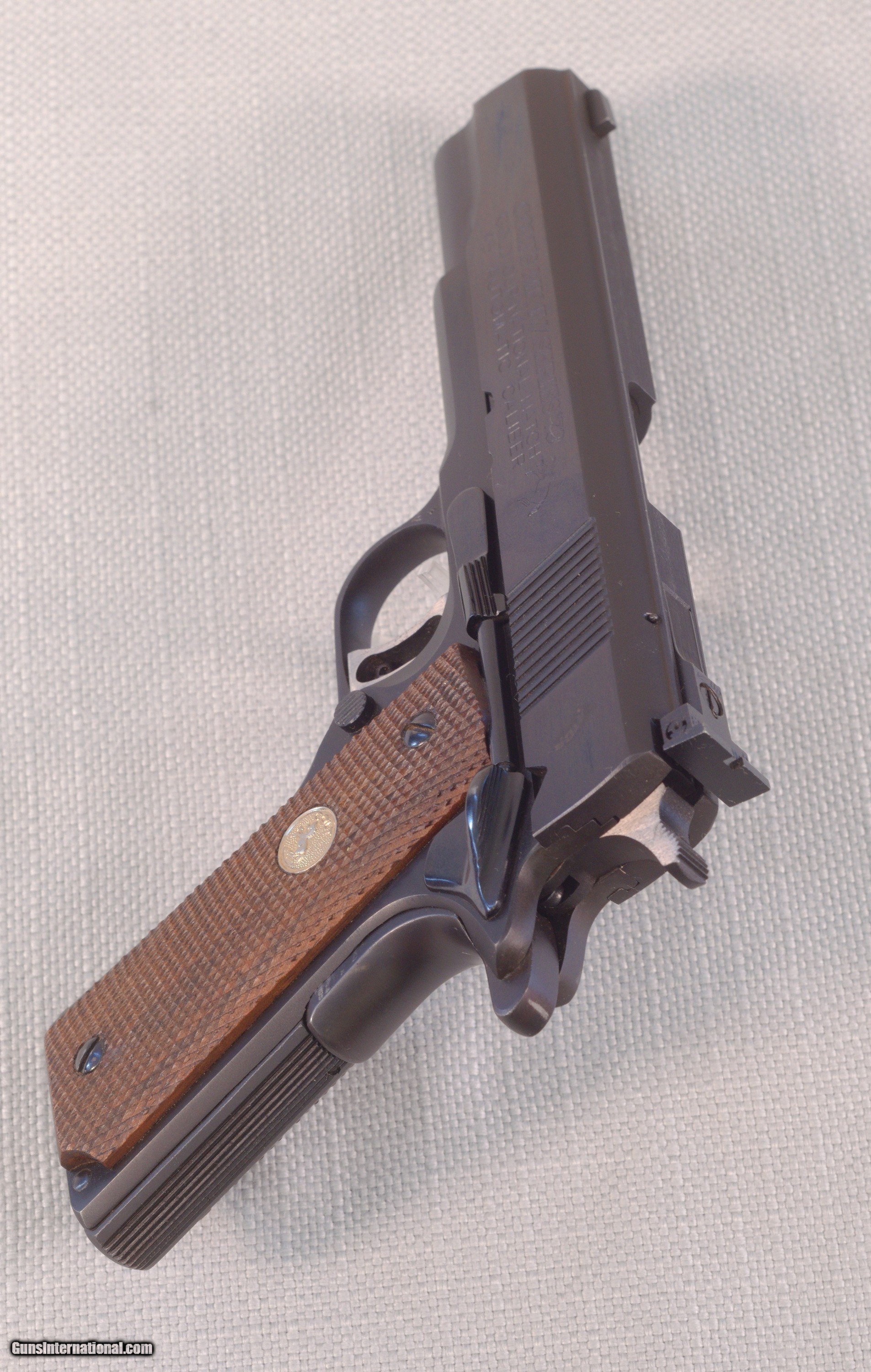**SOLD**Colt MkIV Series 70 Gold Cup National Match 1911 Semi Auto Pistol in .45 Auto Caliber ...