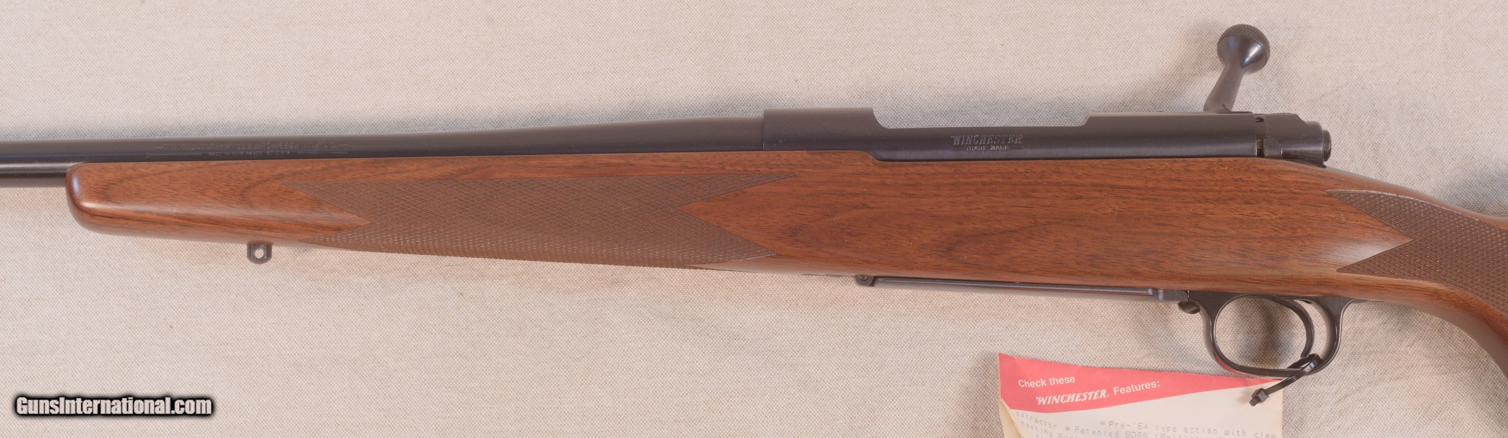 Winchester Model 70 Classic Sporter Bolt Action Rifle in .338 Win Mag ...