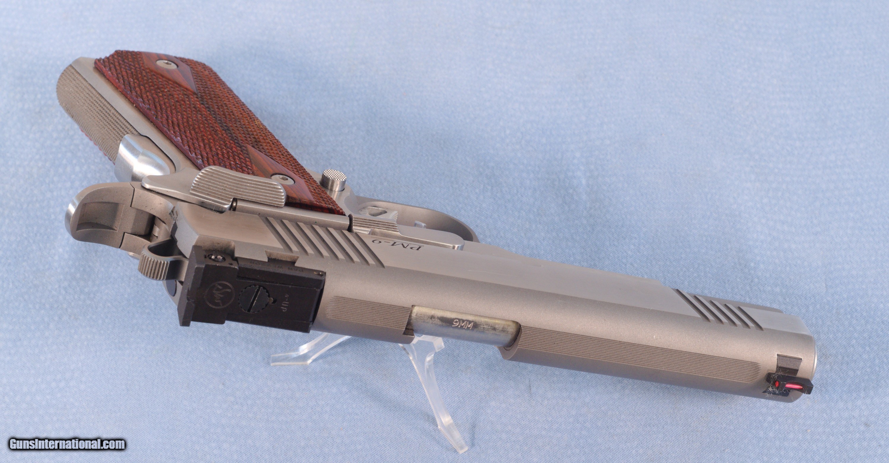 ** SOLD ** Dan Wesson Pointman 1911 Semi Auto Pistol in 9mm **Very Good ...