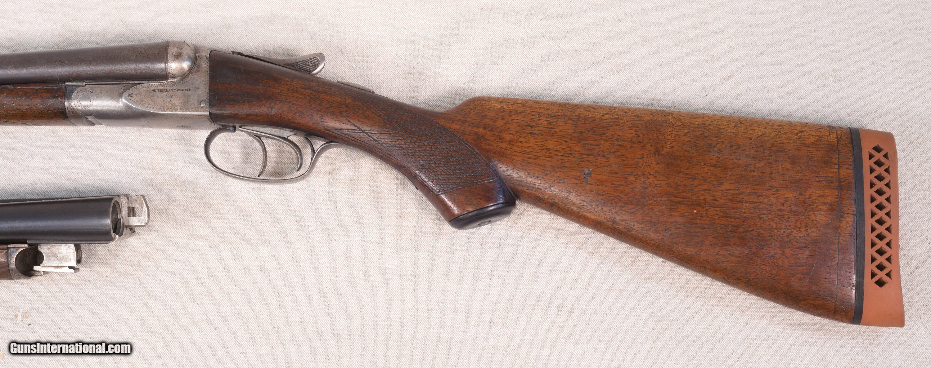 **SOLD** A. H. Fox Sterliingworth Double SxS Shotgun in 16 Gauga **2 ...