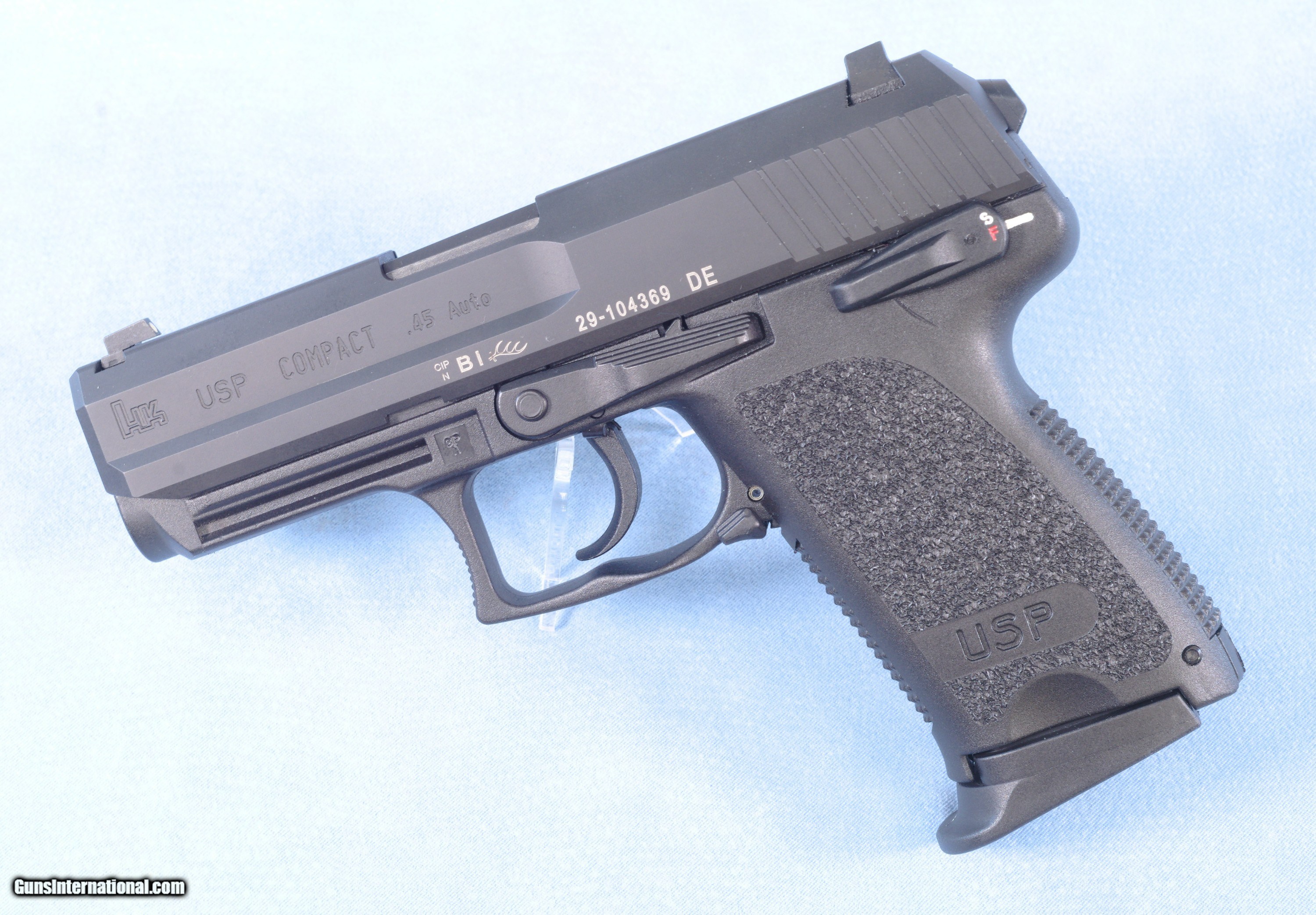 ** SOLD ** Heckler & Koch USP Compact Pistol Chambered in .45 Auto ...