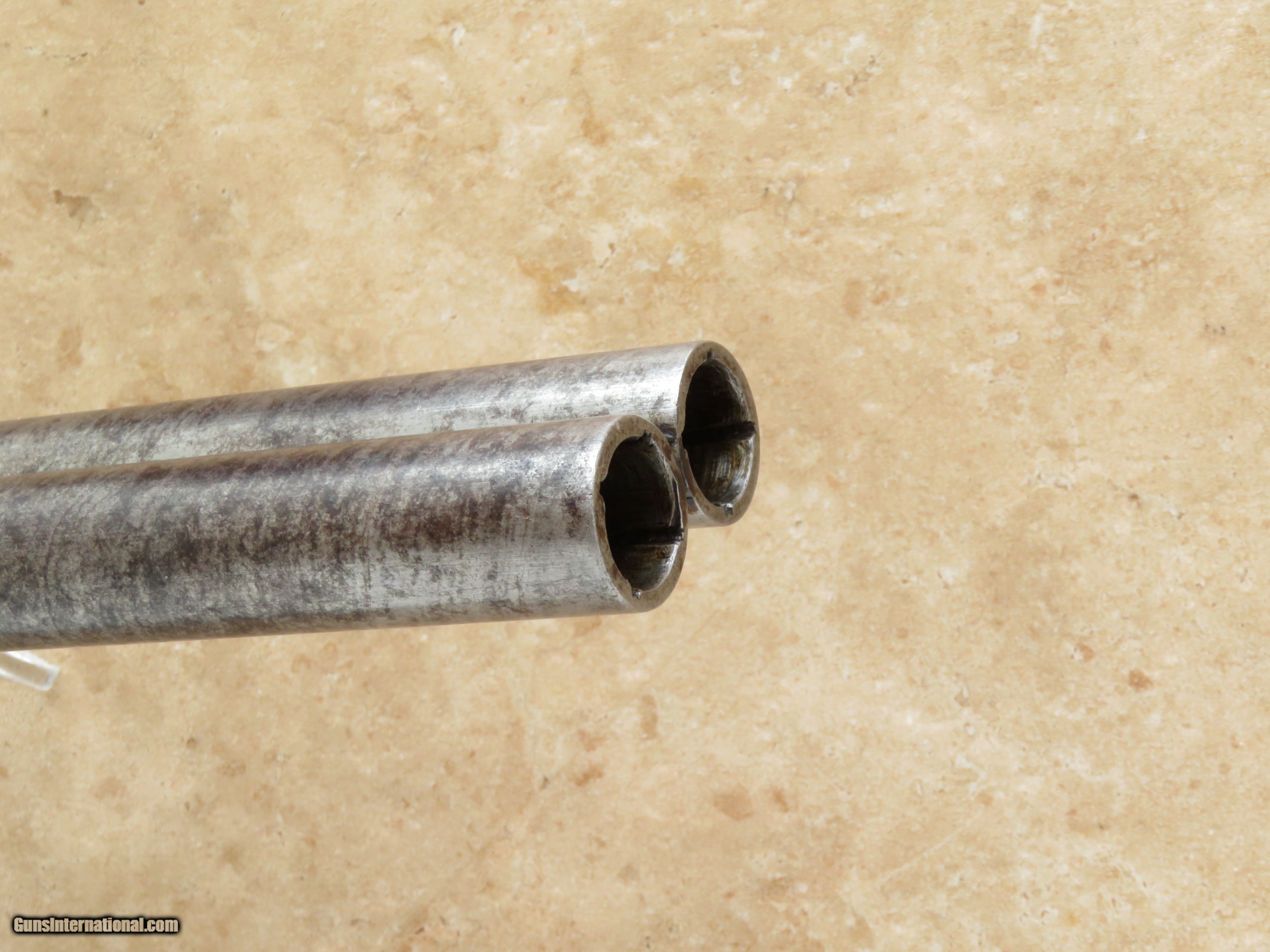 ** SOLD ** Belgian Side-by-Side Traveling Pistol, Cal. .50 Percussion ...