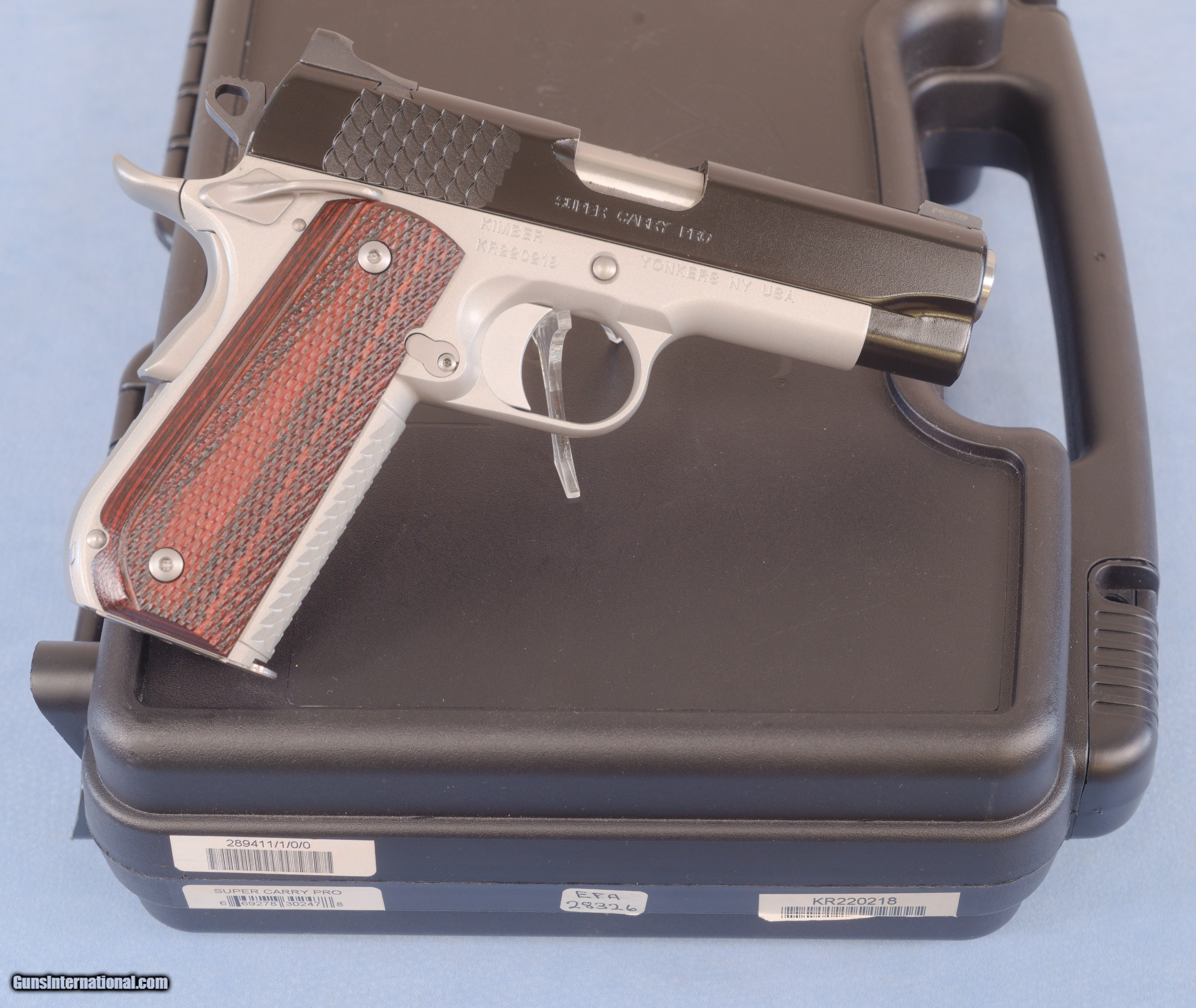 **SOLD** Kimber Custom Shop Super Carry Pro Pistol in .45 ACP ...