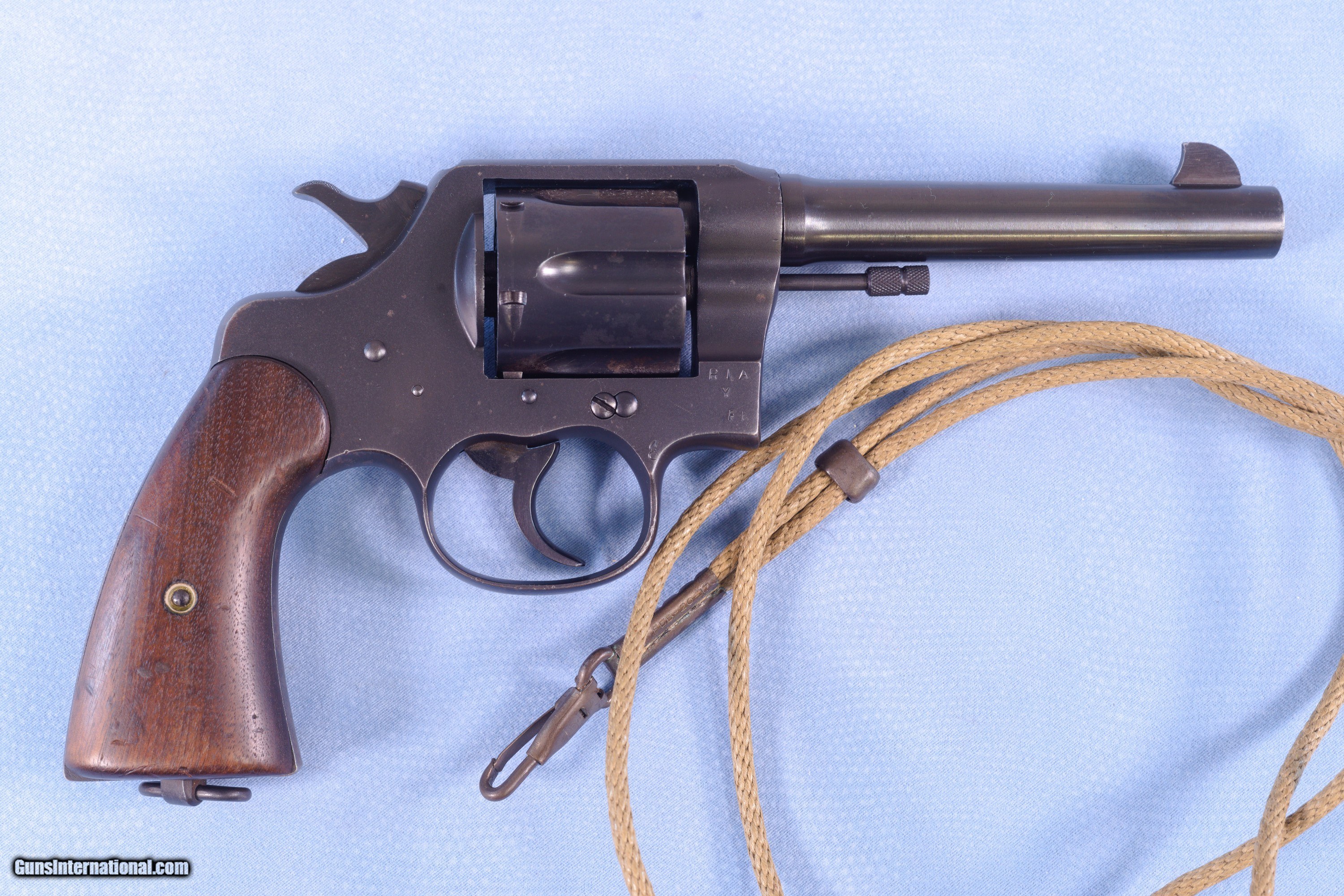 ** SOLD ** Colt U.S. Army Model 1917 Double Action Revolver in .45 Auto **Mfg 1918 - US Marked ...