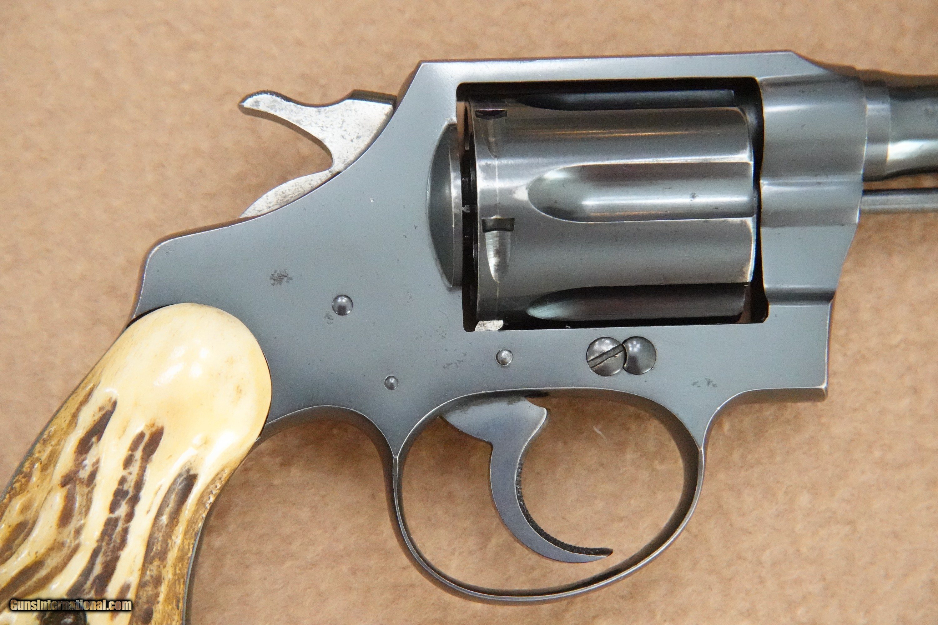 ** SOLD ** 1936 4" Colt Police Positive Special SA/DA Revolver in .38 Spl. w/ Beautiful Period ...