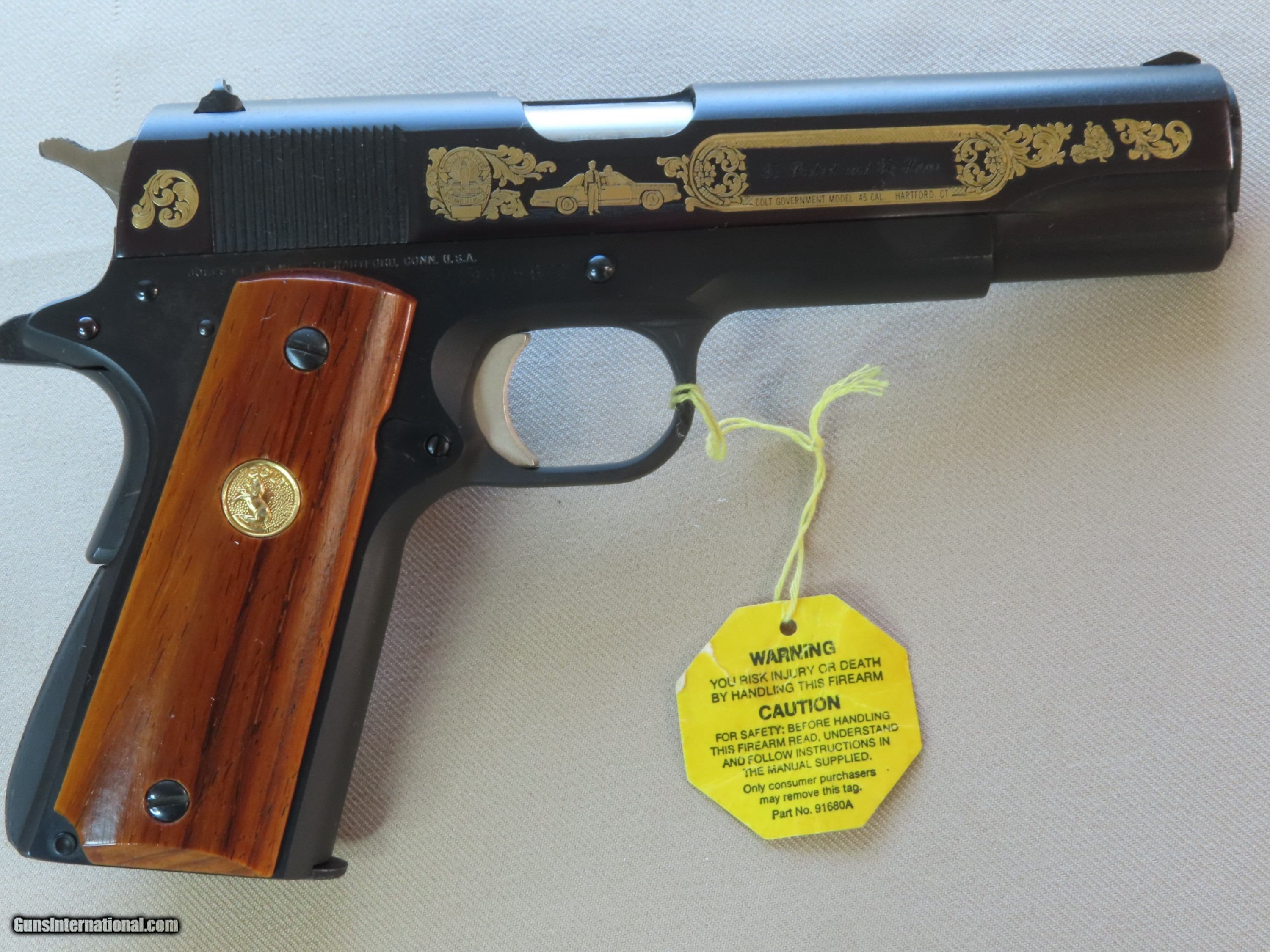 ** SOLD ** Colt Government Model 1911 Los Angeles Police Department ...
