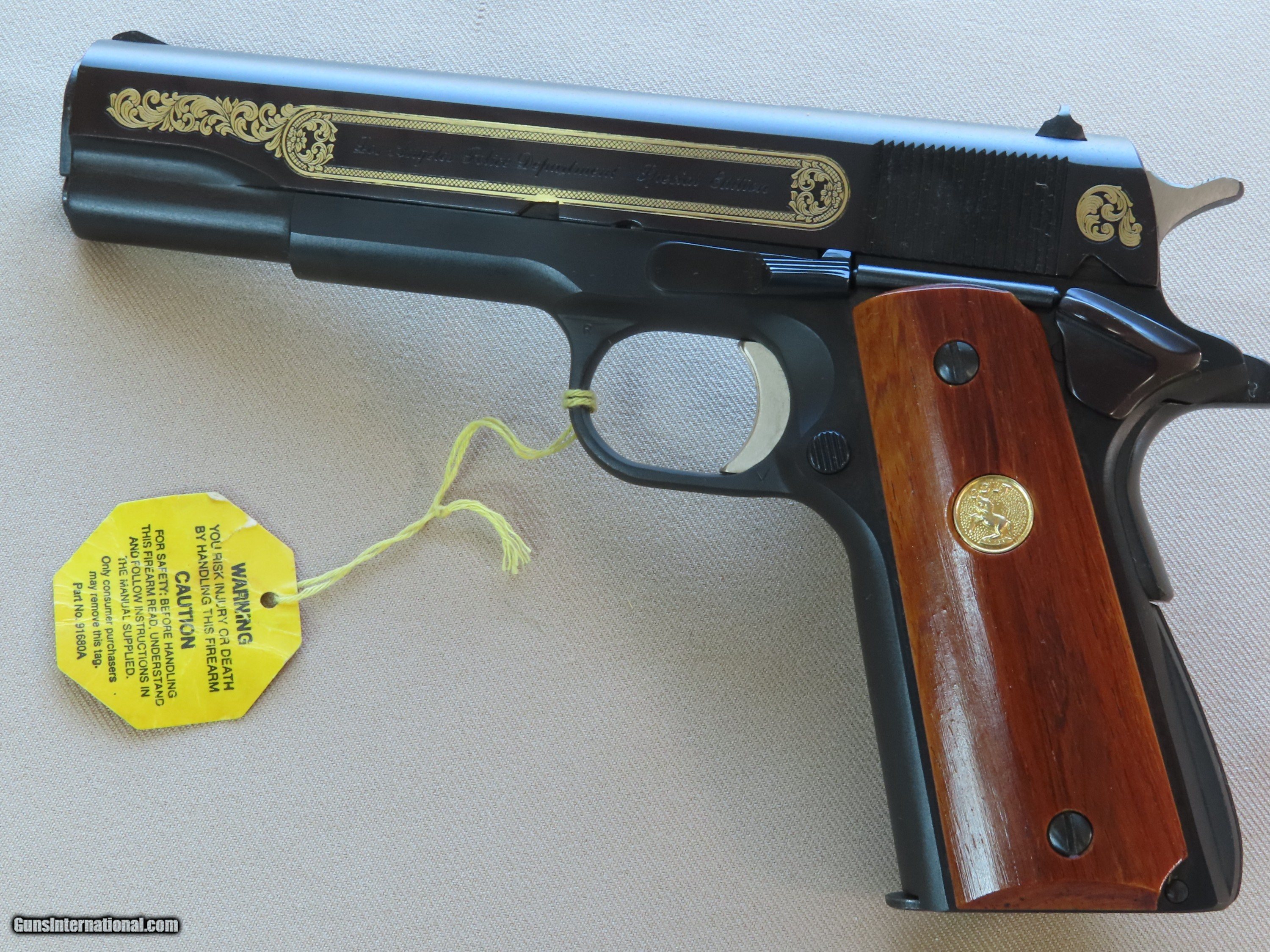 ** SOLD ** Colt Government Model 1911 Los Angeles Police Department ...