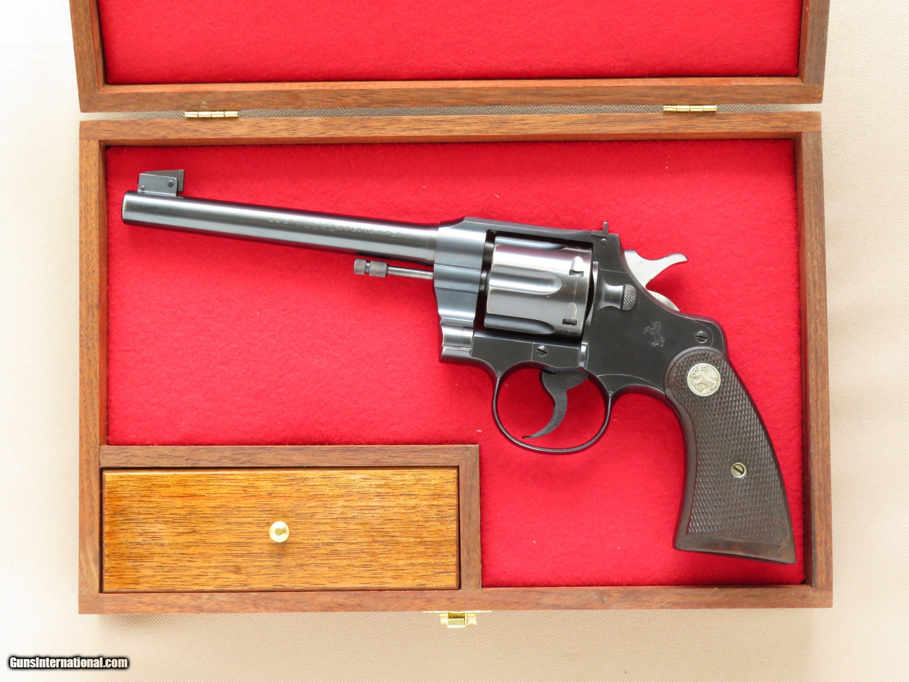 Colt Officers Model Target, Cal. .22 LR, 1940 Vintage