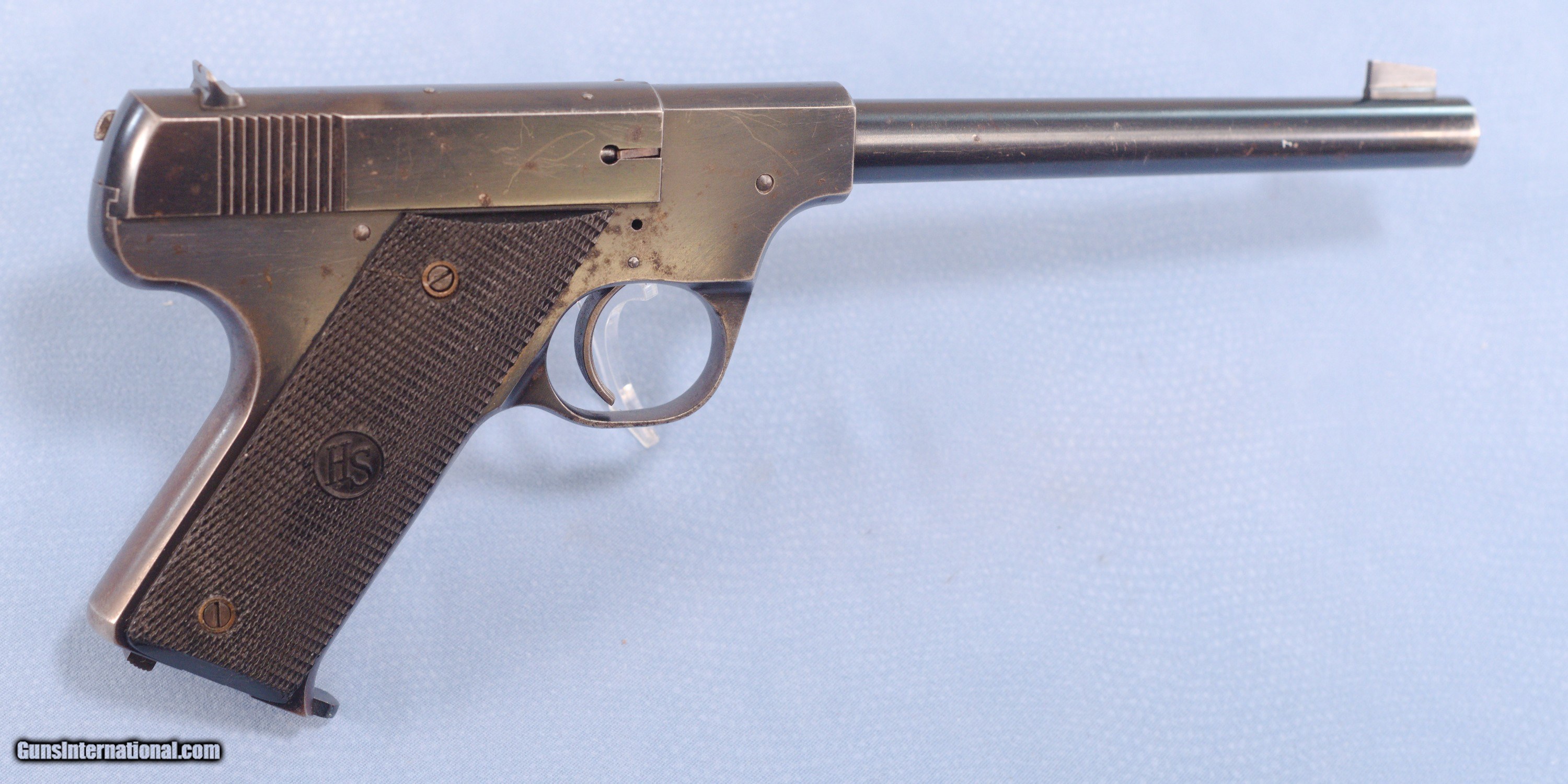 ** SOLD ** High Standard Model B Semi Auto Pistol in .22 Long Rifle Caliber