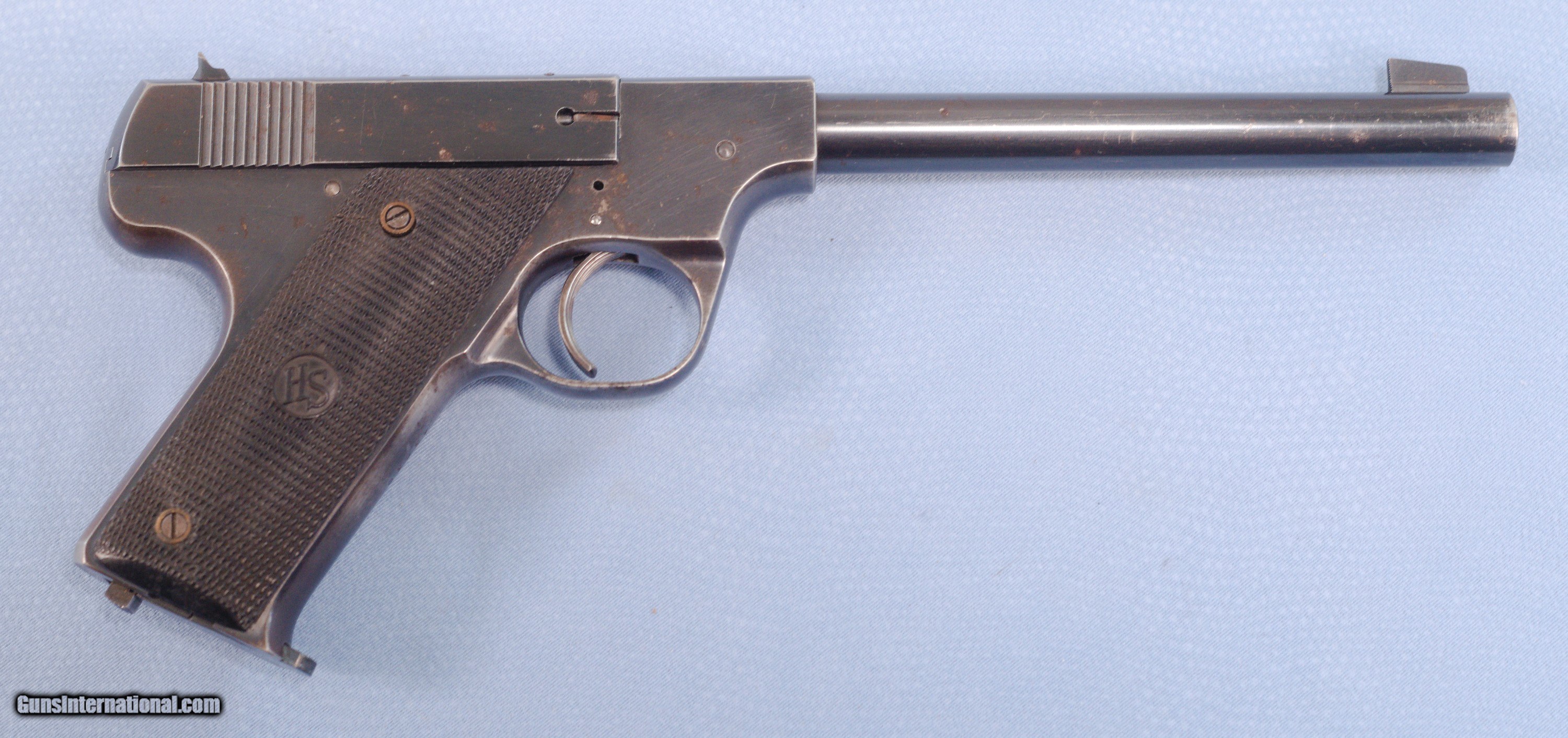 ** SOLD ** High Standard Model B Semi Auto Pistol in .22 Long Rifle Caliber