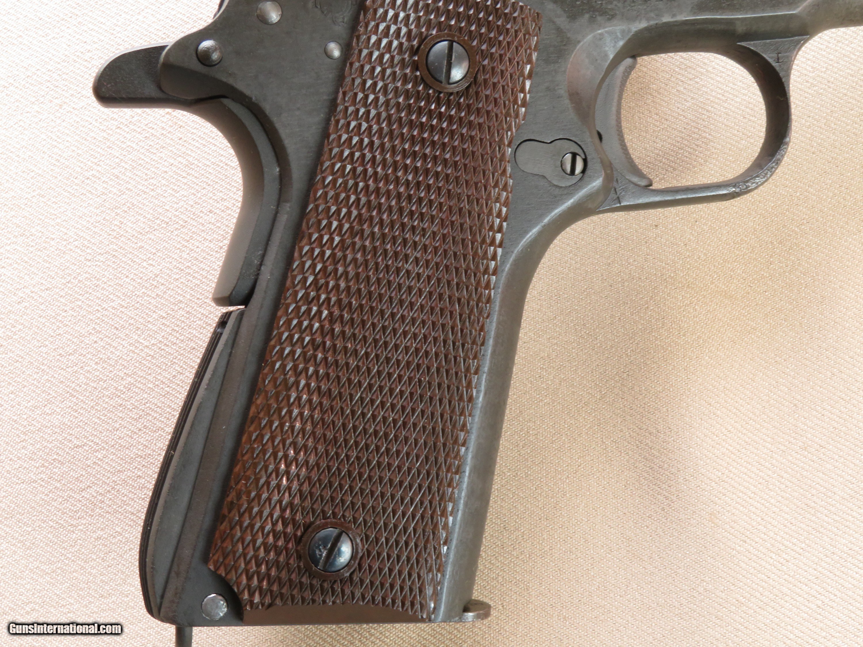 **SOLD** WW2 Remington Rand 1911A1 .45 A.C.P. **MFG. 1945**