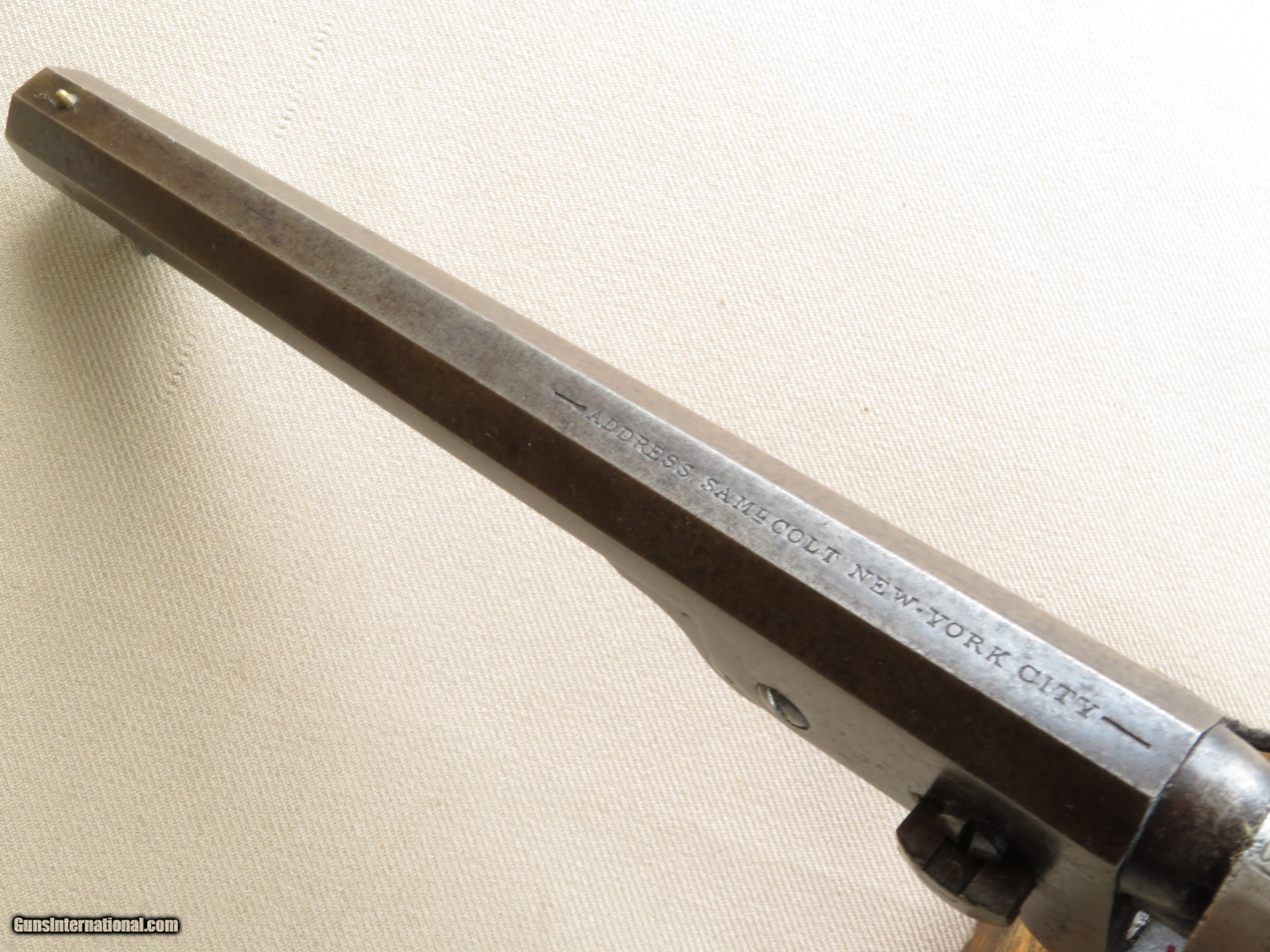 **SOLD**1856 Vintage Colt Model 1851 Navy .36 Caliber Cap & Ball ...