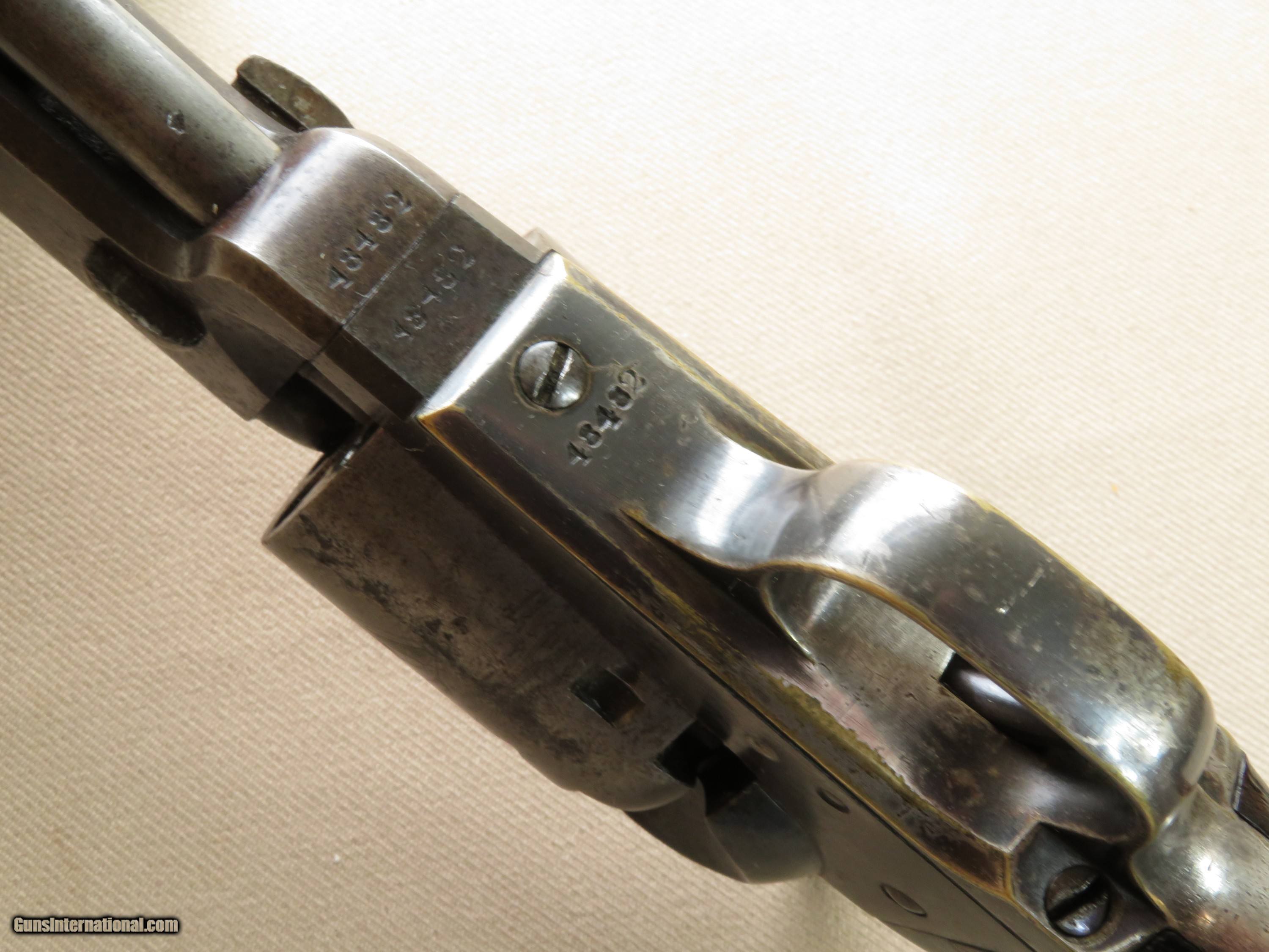 **SOLD**1856 Vintage Colt Model 1851 Navy .36 Caliber Cap & Ball ...