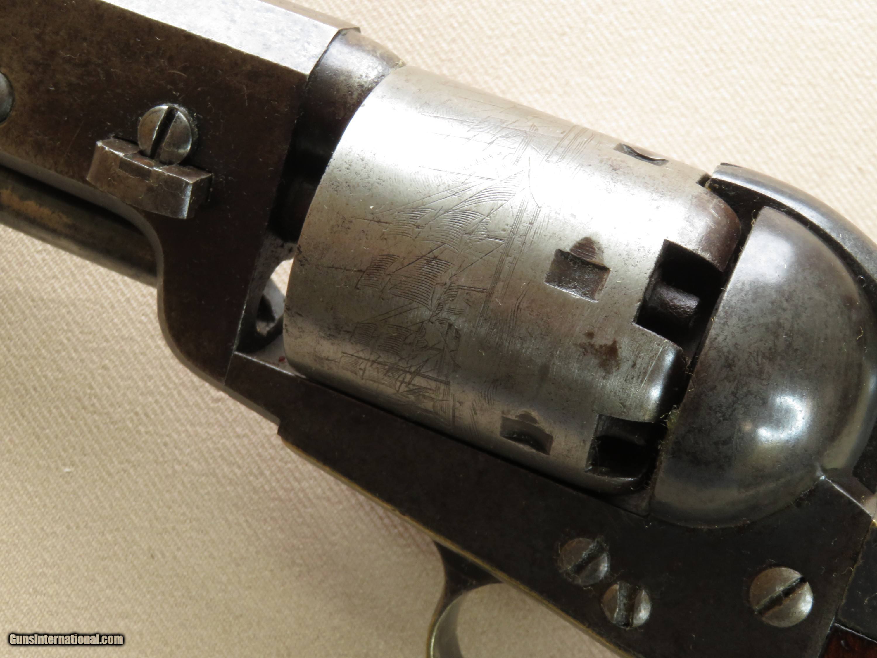 **SOLD**1856 Vintage Colt Model 1851 Navy .36 Caliber Cap & Ball ...