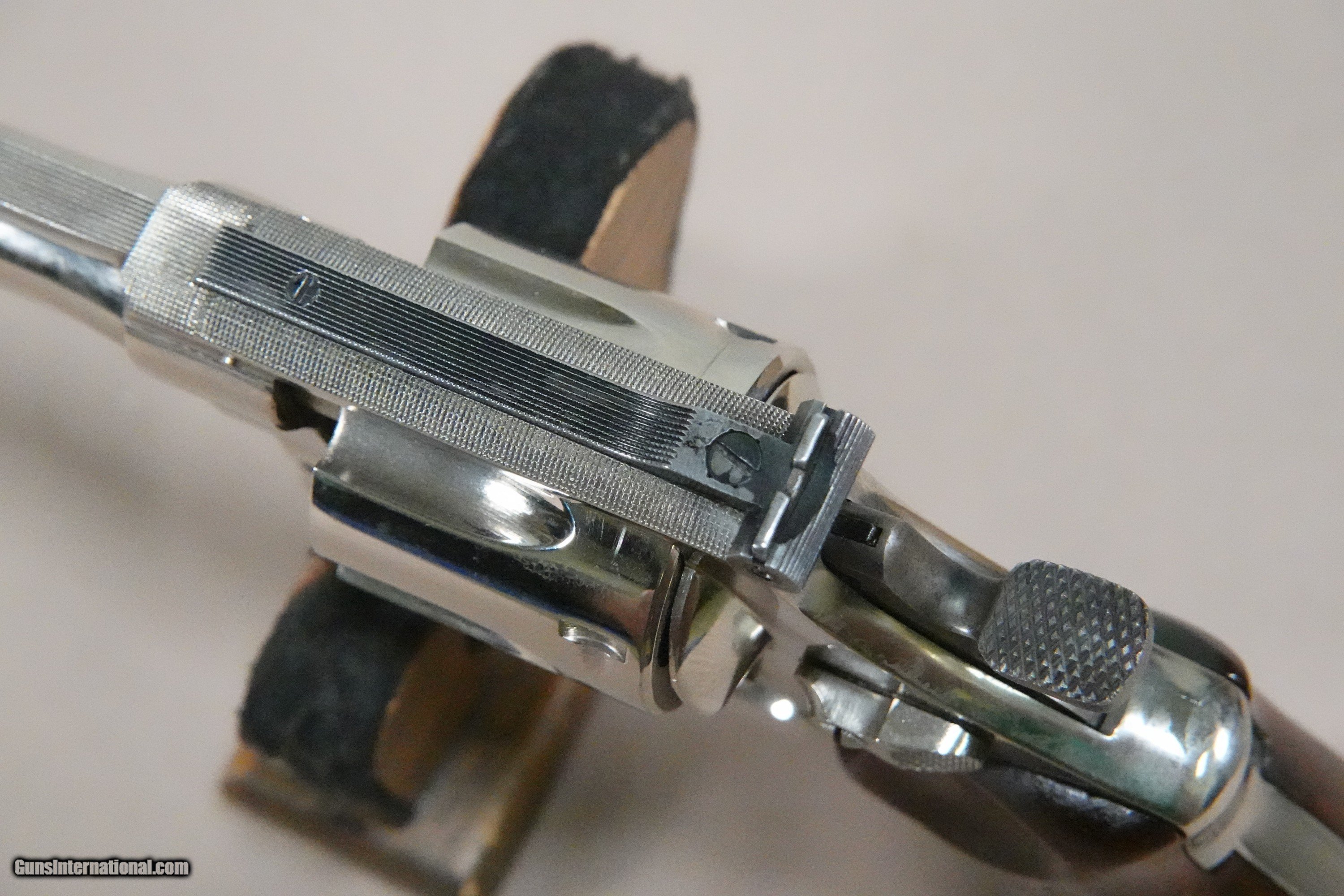 ** SOLD ** 1980 4" Nickel Smith & Wesson Model 27-2 .357 Magnum ...