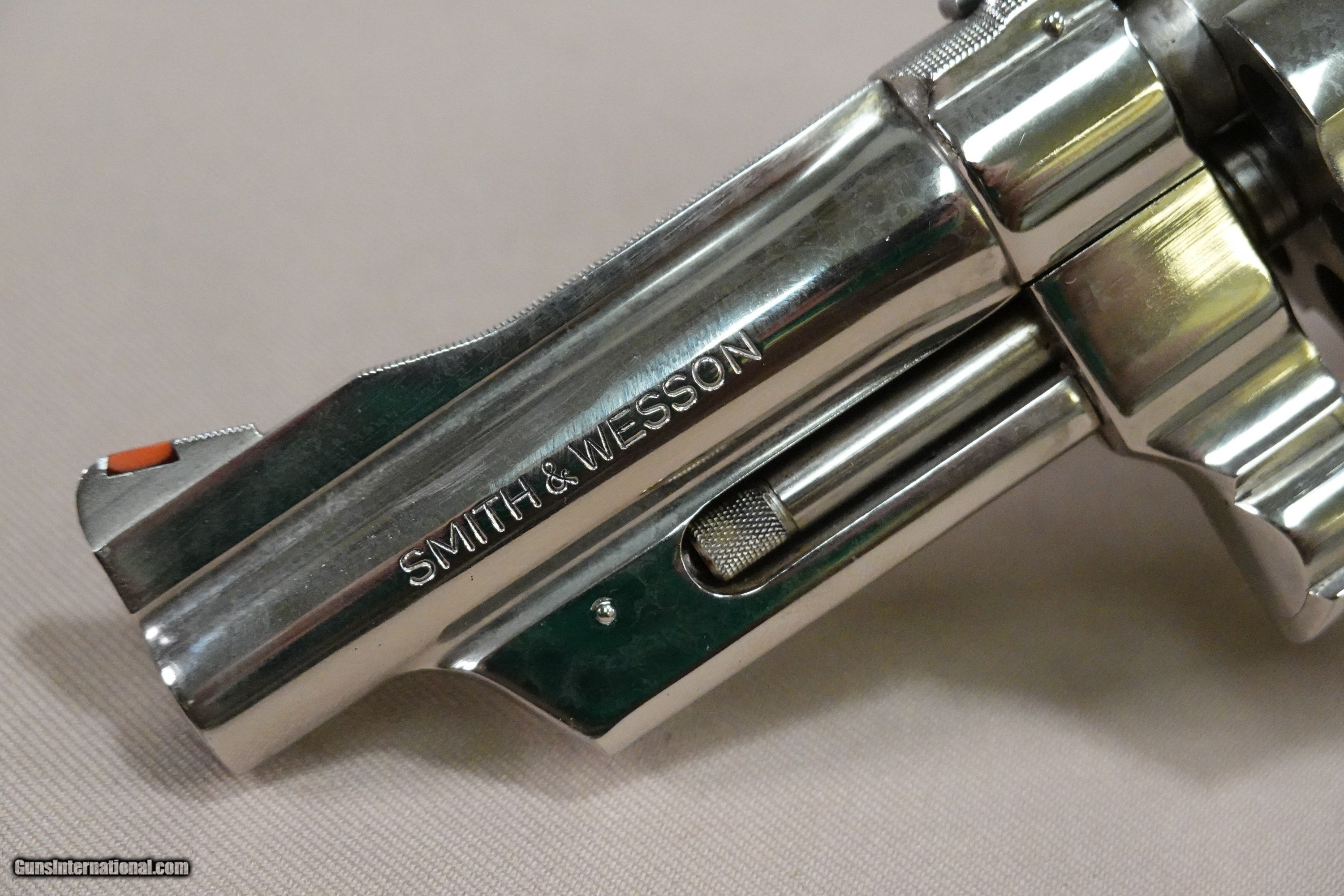 ** SOLD ** 1980 4" Nickel Smith & Wesson Model 27-2 .357 Magnum ...