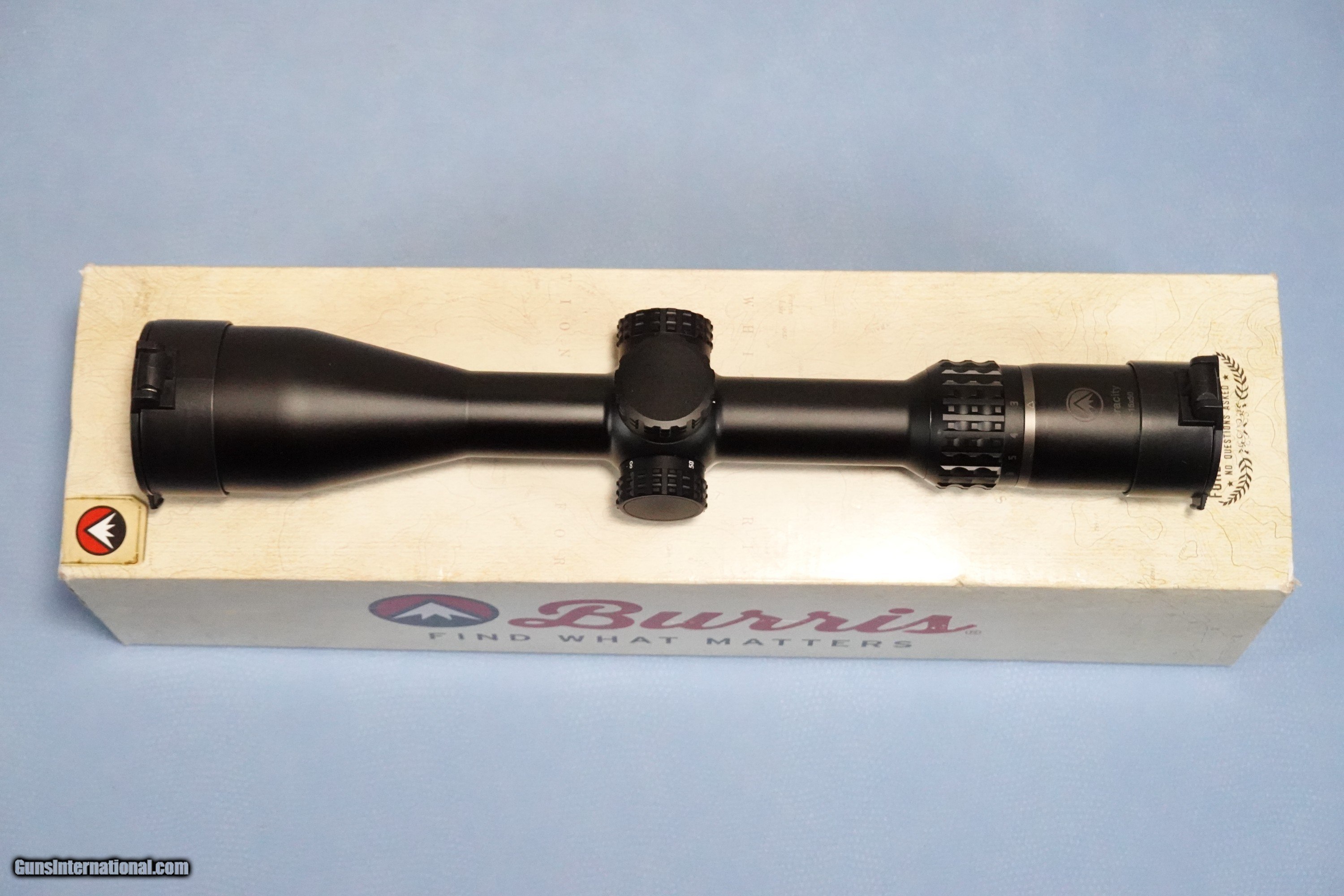 ** SOLD ** Burris Veracity 3x15x50mm 1st Focal Plane 30mm Scope w ...