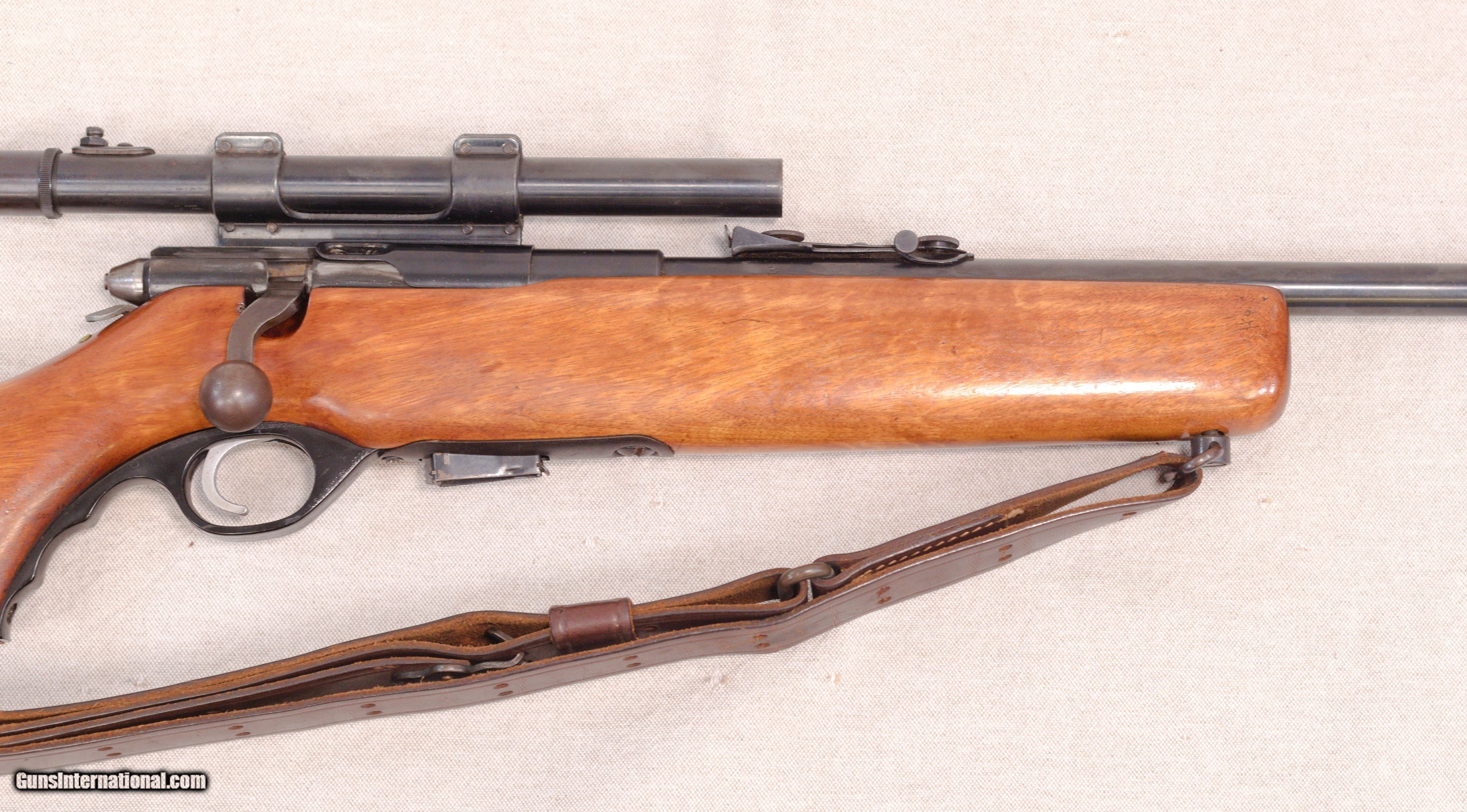 ** SOLD ** Mossberg 42 TR Targo Bolt Action in .22 **Screw On Rifled ...