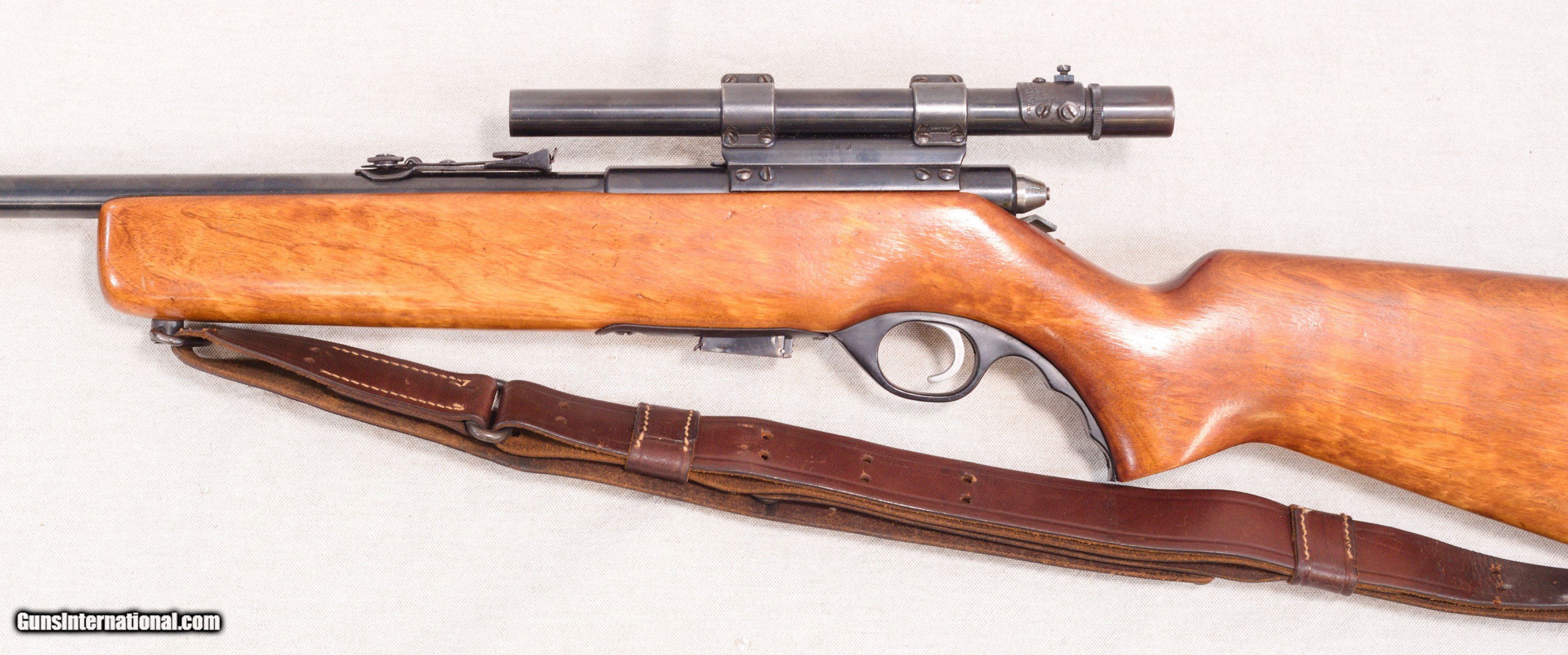 ** SOLD ** Mossberg 42 TR Targo Bolt Action in .22 **Screw On Rifled ...