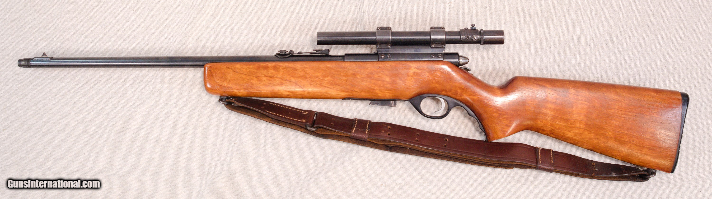 ** SOLD ** Mossberg 42 TR Targo Bolt Action in .22 **Screw On Rifled ...