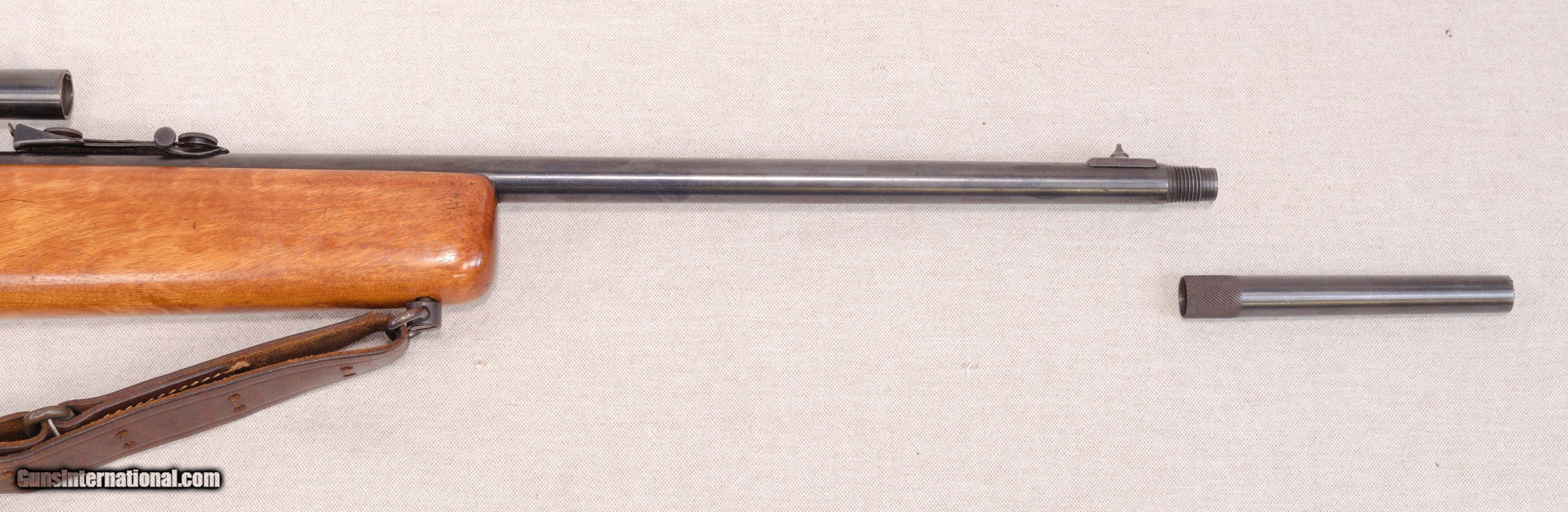 ** SOLD ** Mossberg 42 TR Targo Bolt Action in .22 **Screw On Rifled ...