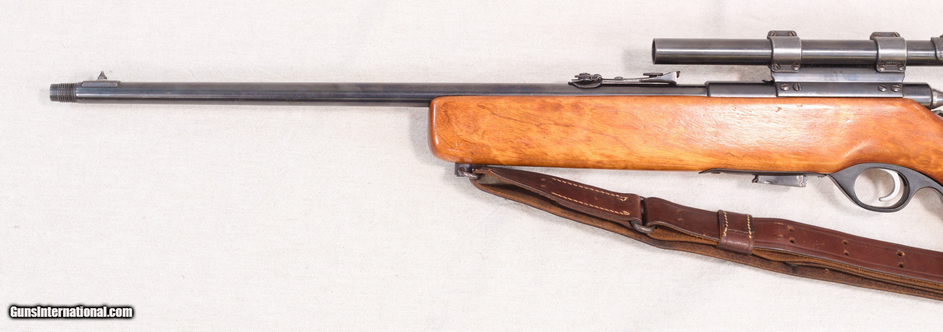 ** SOLD ** Mossberg 42 TR Targo Bolt Action in .22 **Screw On Rifled ...