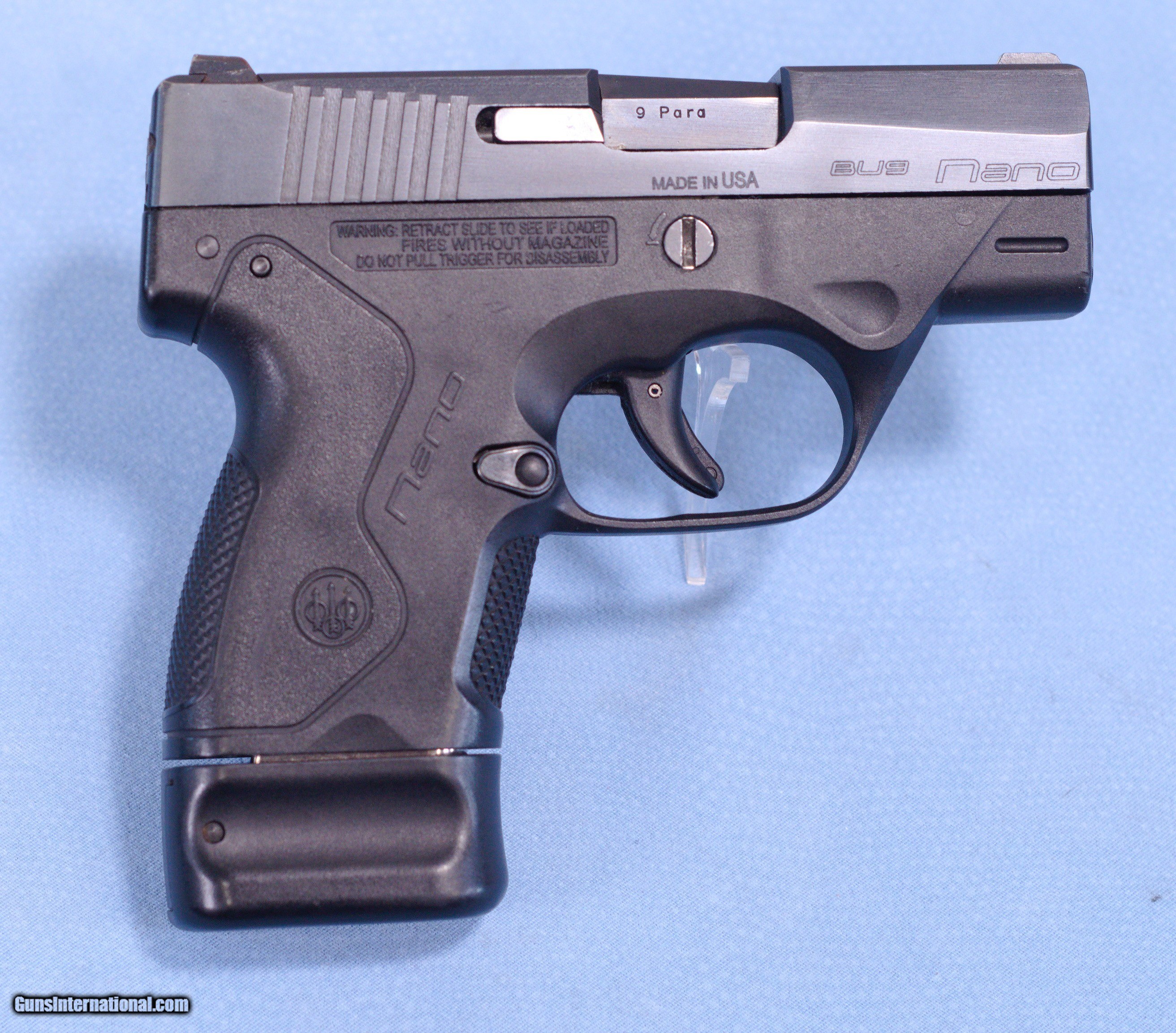 Beretta BU9 Nano Pistol in 9mm **Good Backup Pistol**
