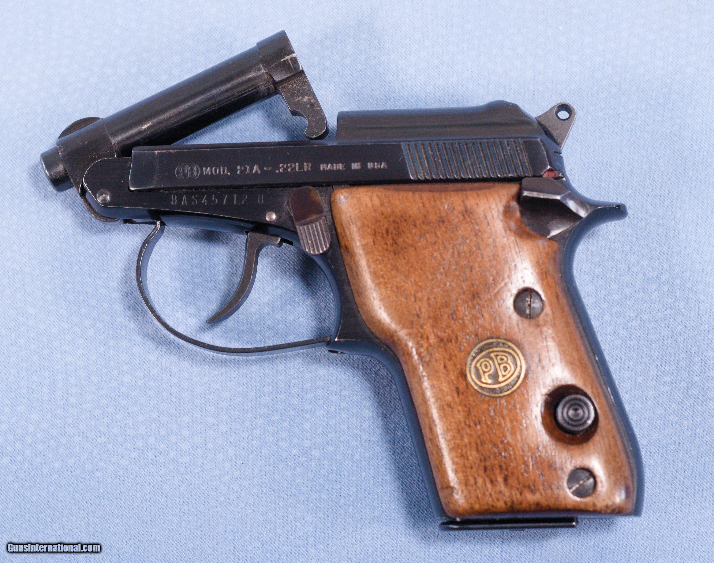 ** SOLD ** Beretta Model 21A Bobcat Tip Up Pistol in .22 LR Caliber