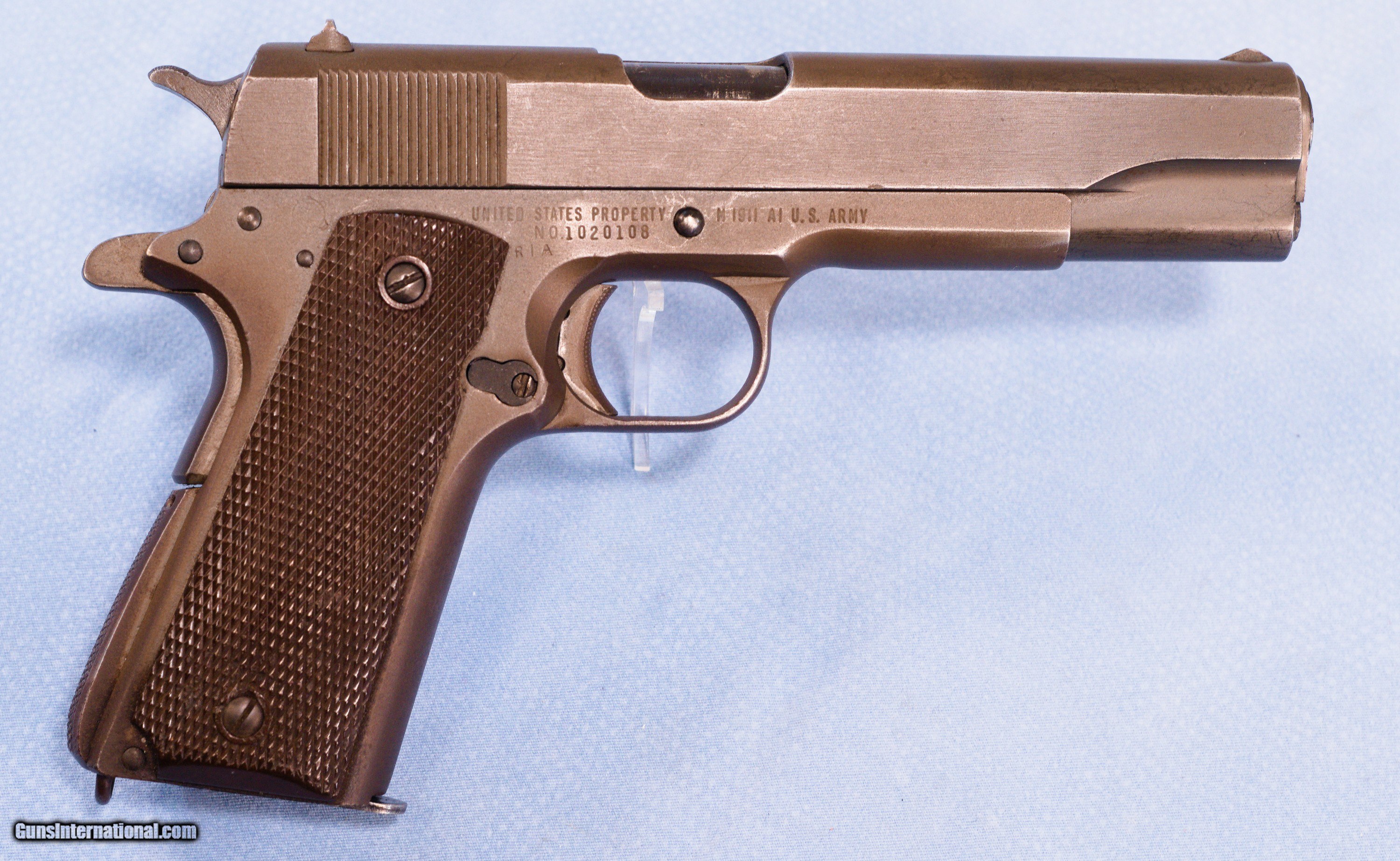 ** SOLD ** Remington Rand 1911A1 US Army 1911A1 Pistol **US Property ...