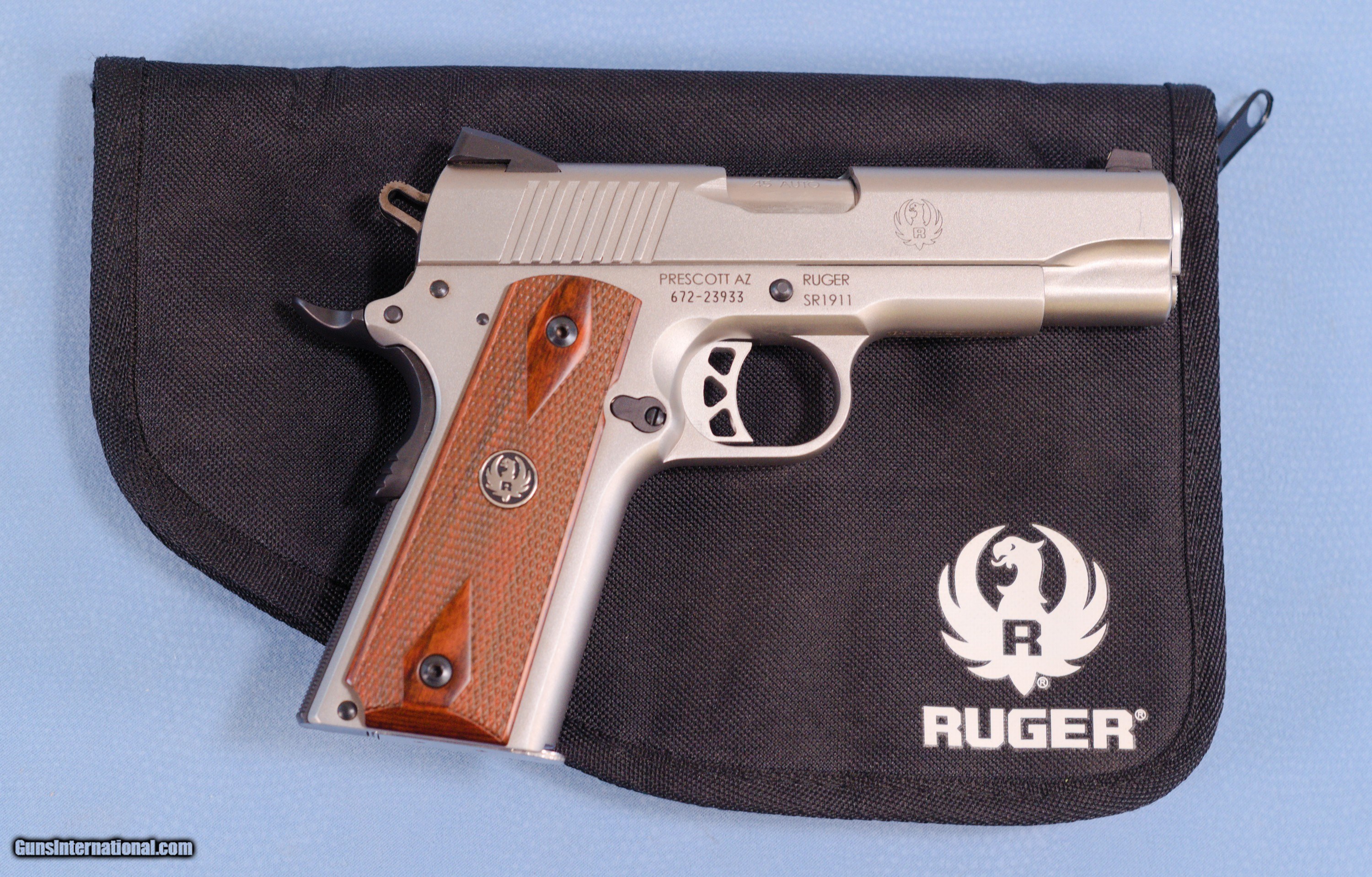 ** SOLD ** Ruger SR1911 Commander Semi Auto Pistol in .45 Auto Caliber