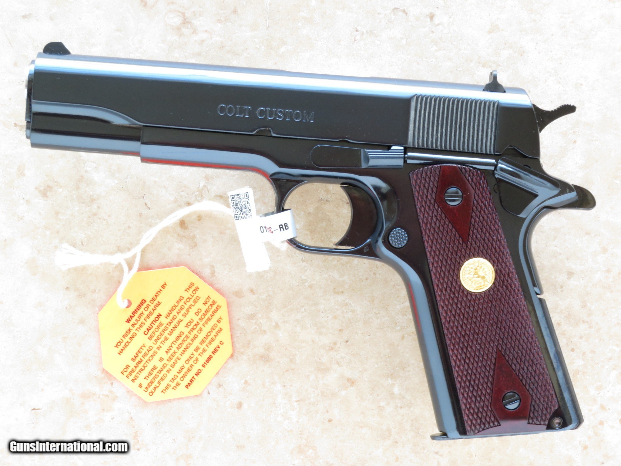 ** SOLD ** Colt Custom, Series 70 1911 Commercial, Royal Blue, Cal. .45 ACP